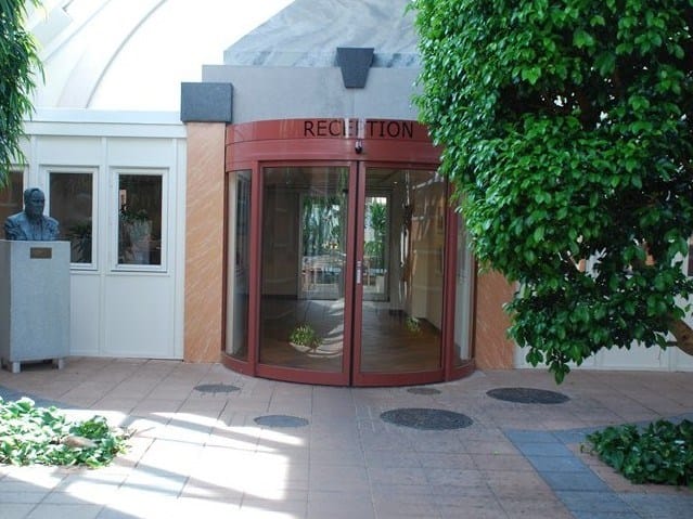 Automatic entry door ASSA ABLOY Curved sliding door system By ASSA ...