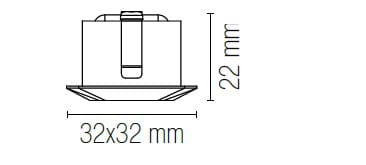 ASSO | Round spotlight LED round recessed aluminium spotlight By Fan ...