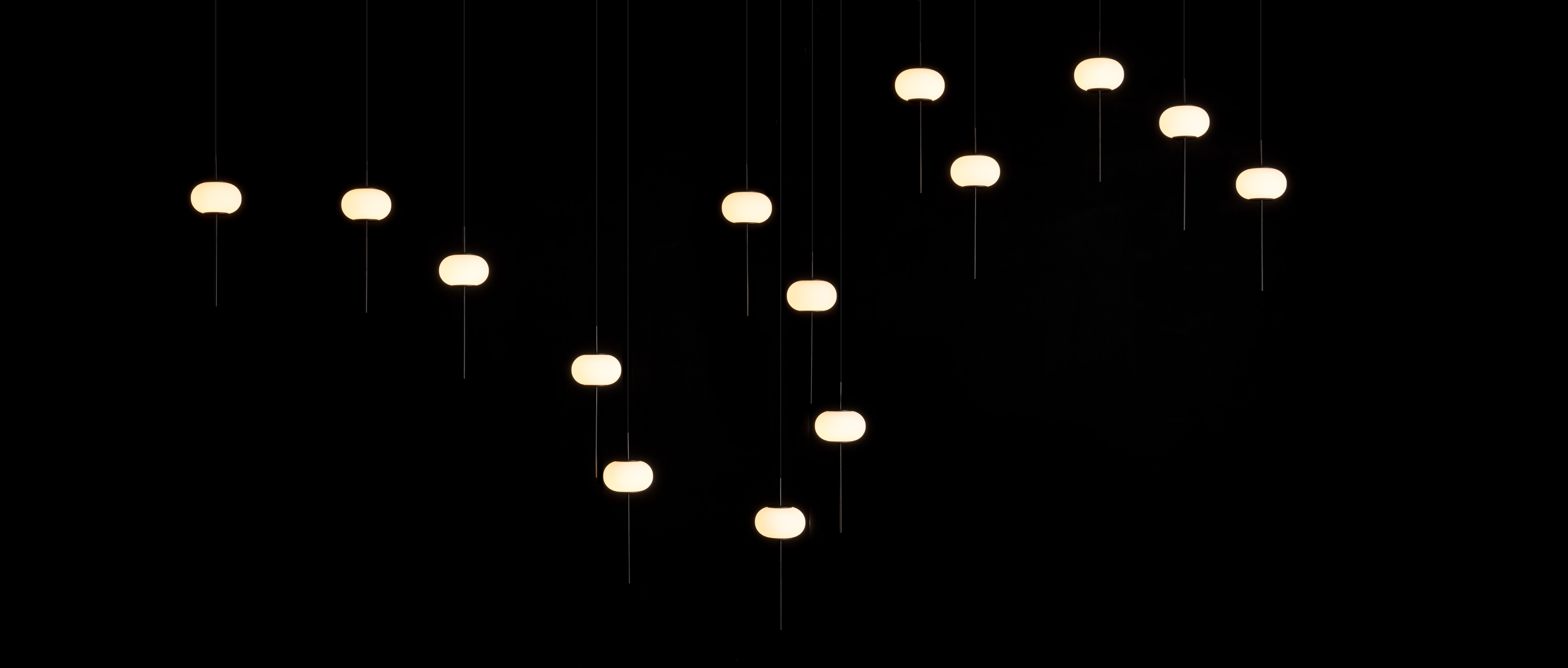 ASTROS LED opal glass pendant lamp By Milan Iluminación | design Martín ...