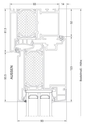 AT 500 Haustür By INTERNORM Italia