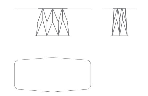 ATAMAN MESH | Rectangular table Ataman Collection By Garda Furniture ...