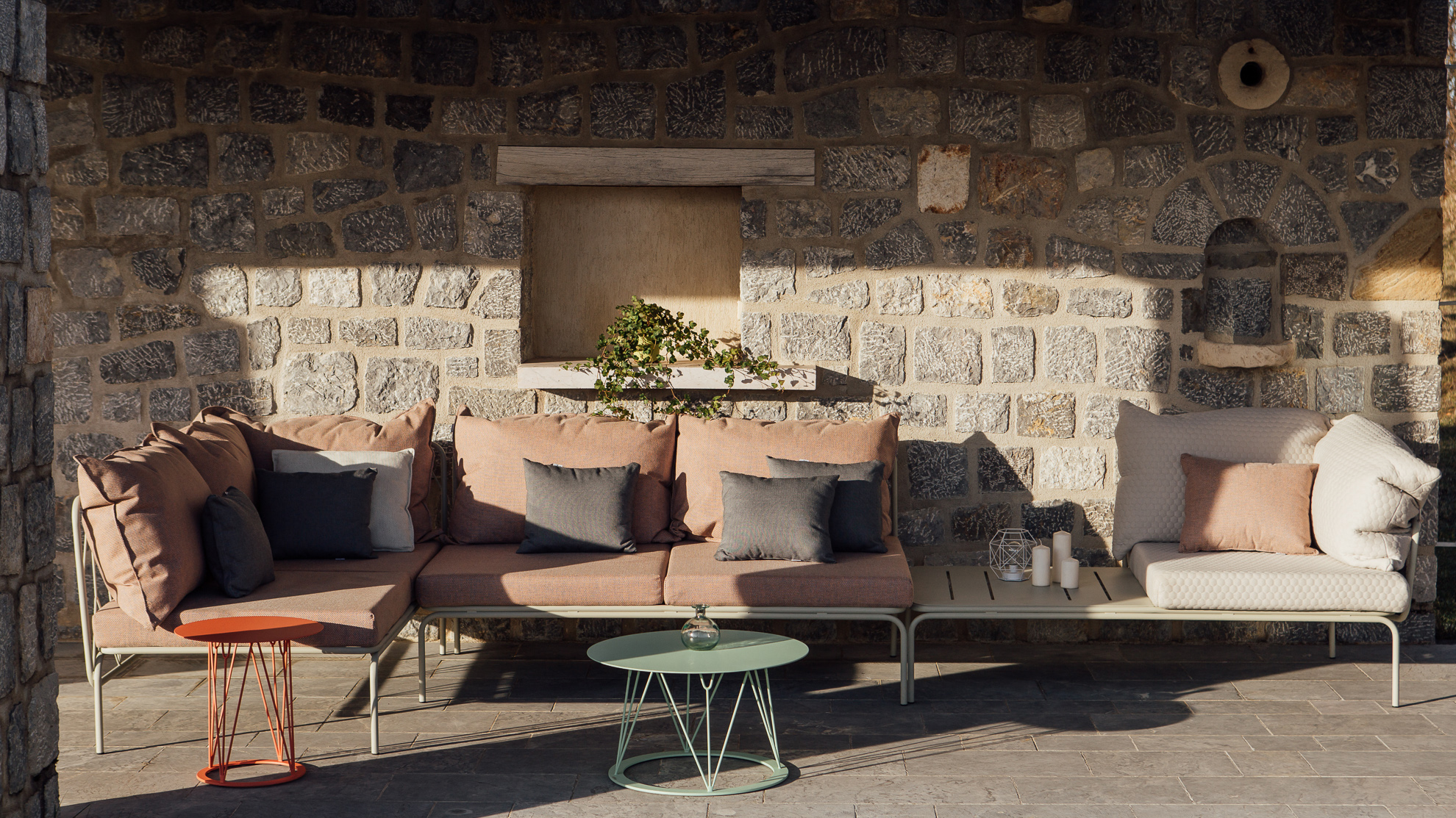 ATAMAN Fabric small sofa By Garda Furniture | design AM Studio