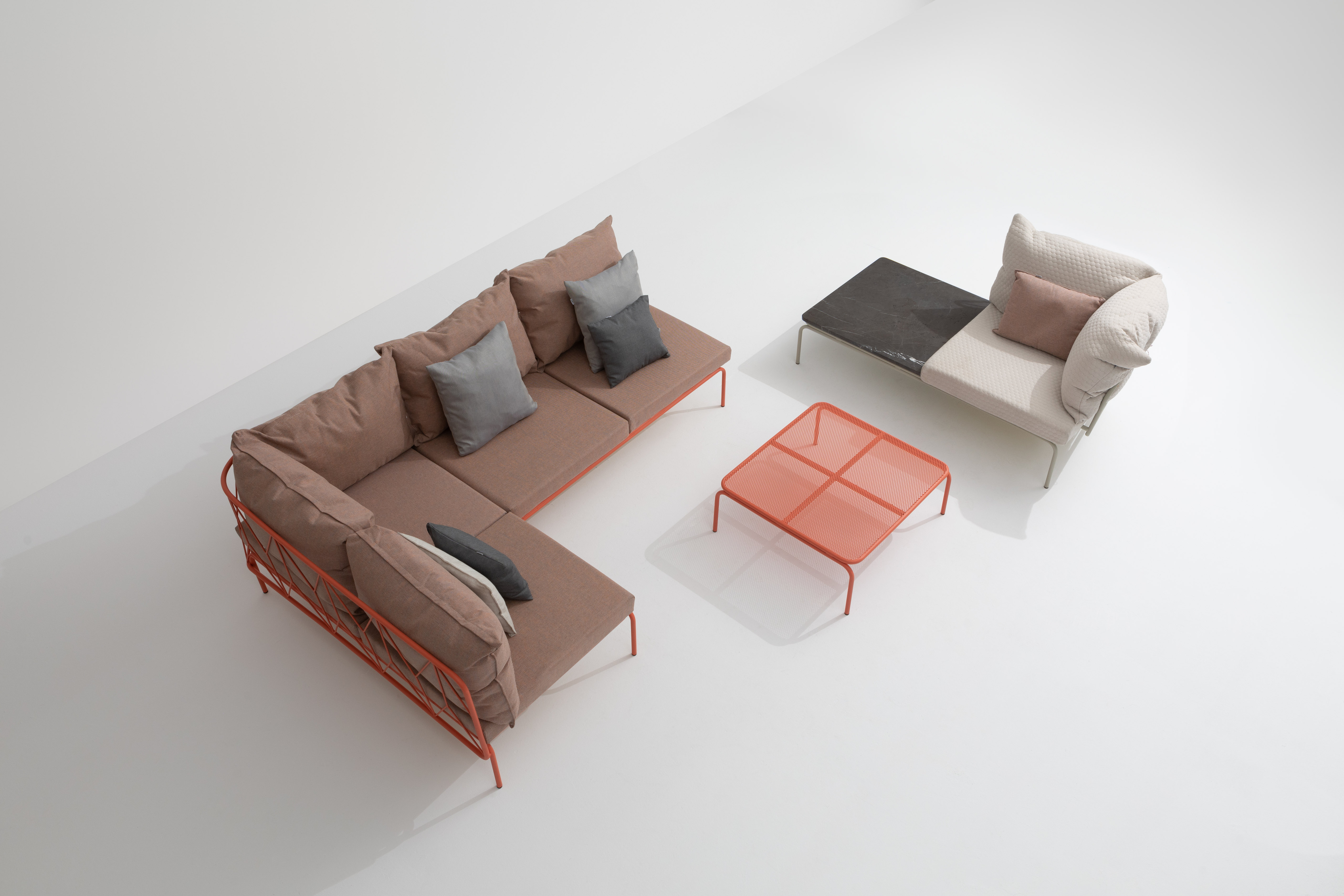 ATAMAN Fabric small sofa By Garda Furniture | design AM Studio