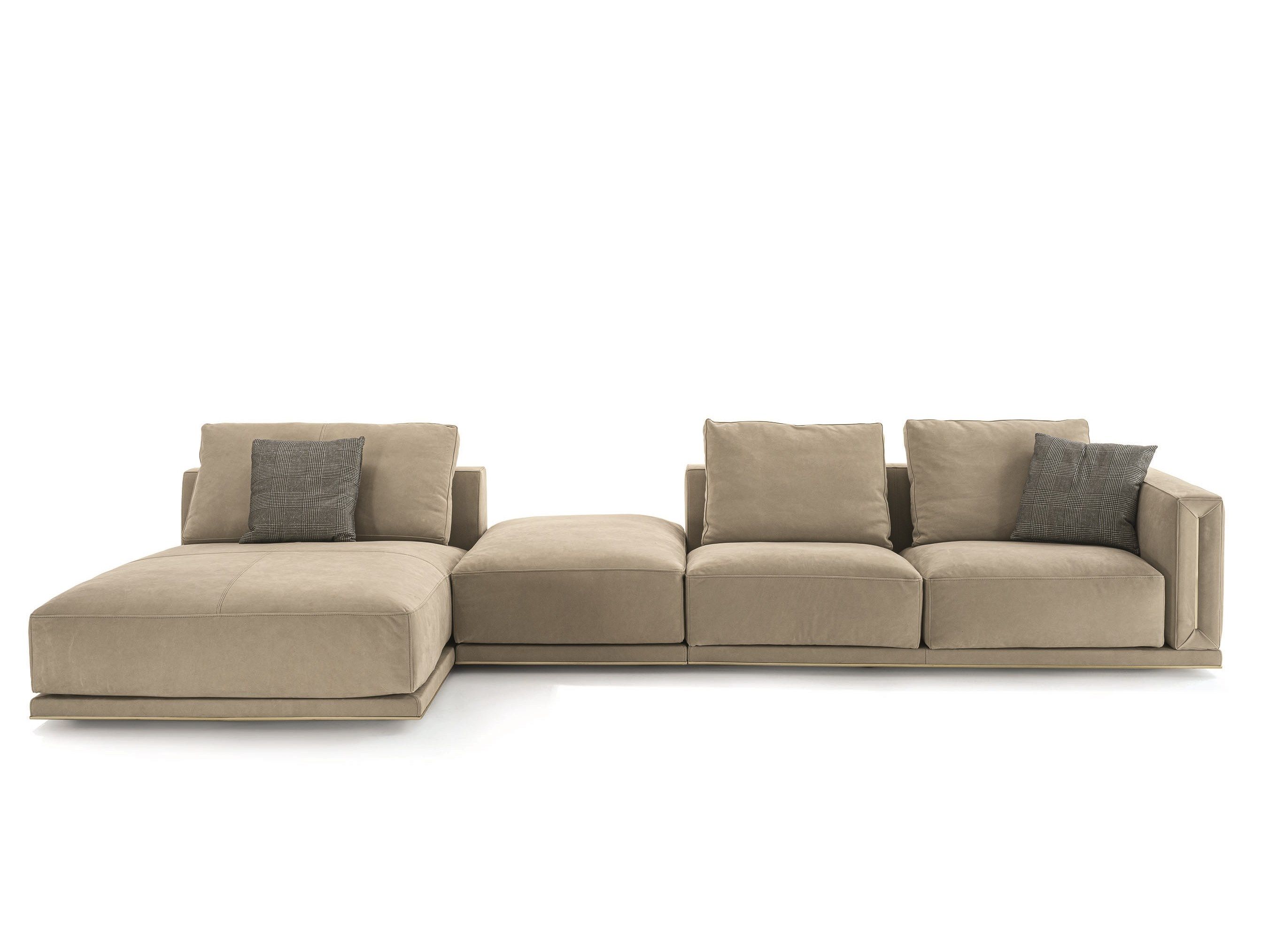 LOVELUXE 2020 – SARTORIA COLLECTION Modular leather sofa By Longhi ...