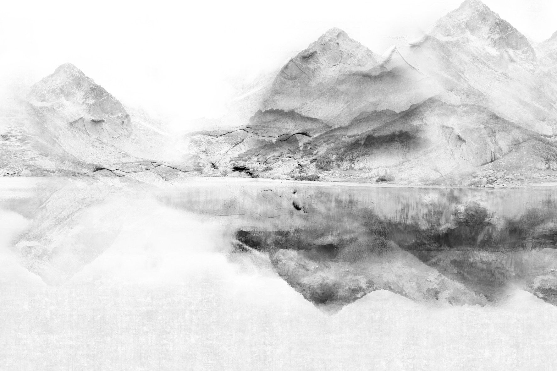 Landscape wallpaper ATARAXIE Émotions Collection By GLAMORA