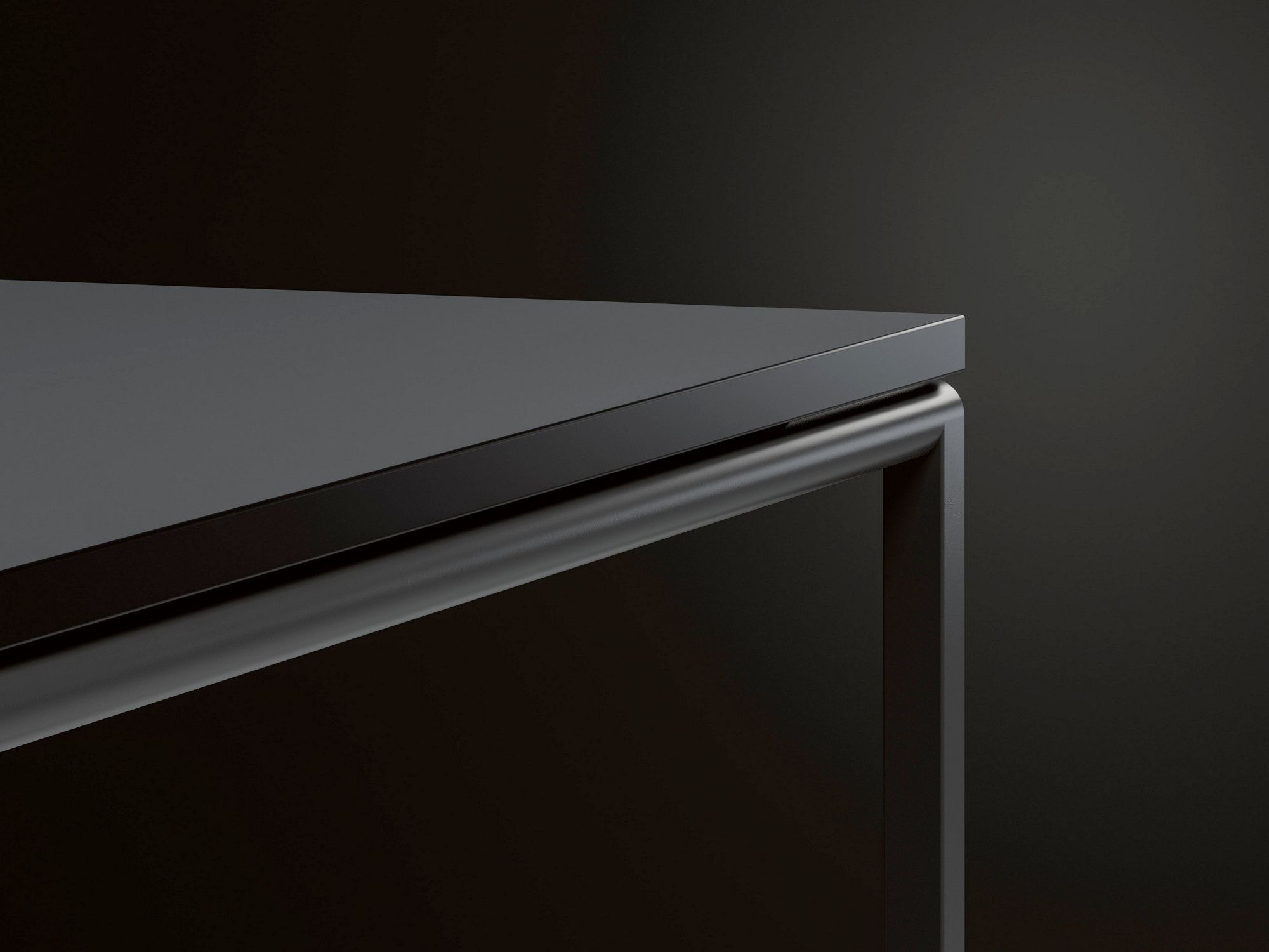 ATELIER High meeting table with castors By FANTONI