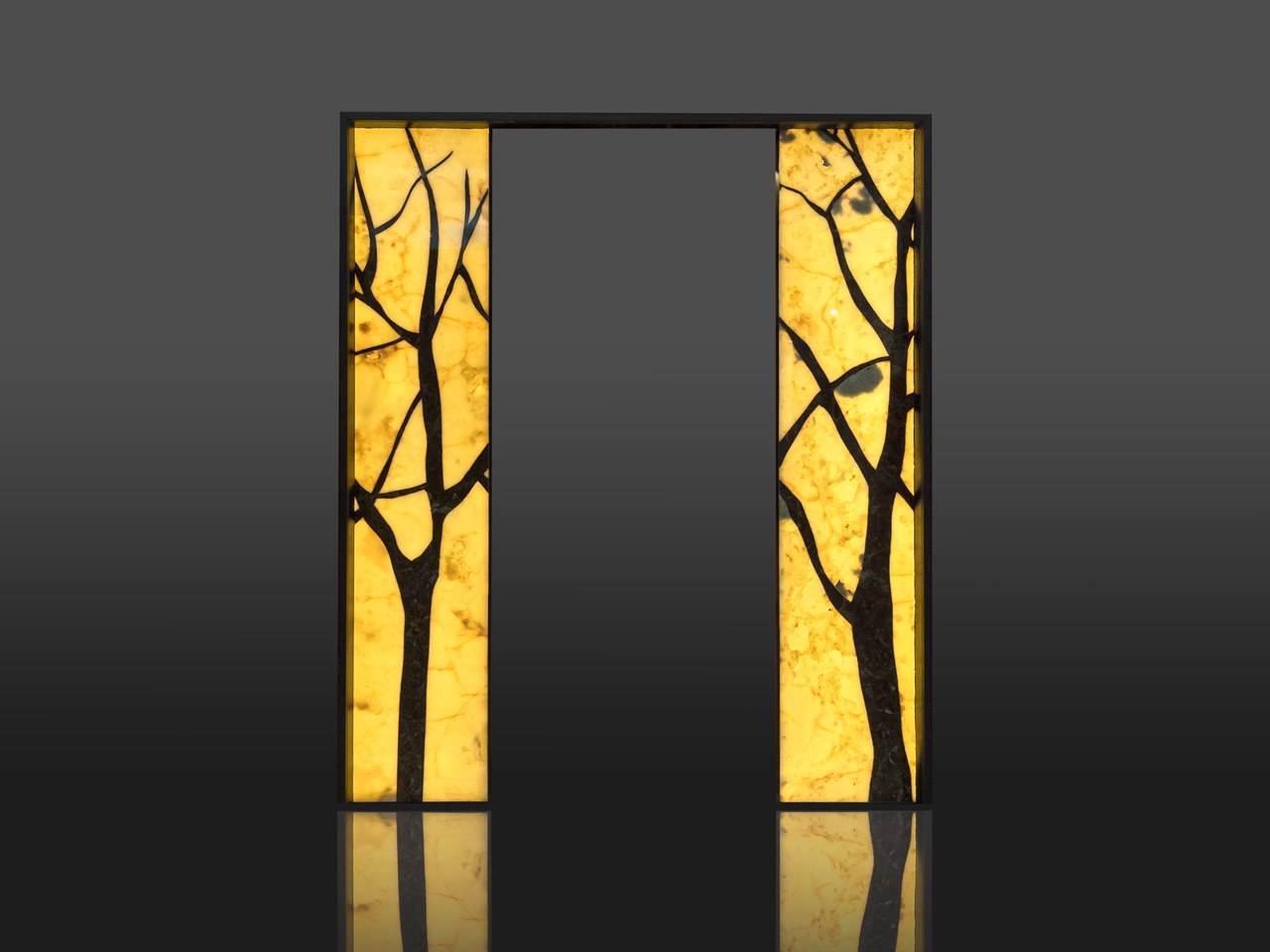 ATHENA | Safety door Sliding armored door with inlaid in onlyx and ...