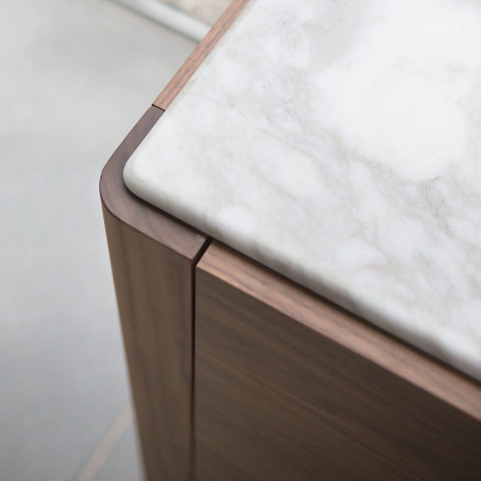 ATLANTE 3 | Walnut sideboard Walnut sideboard By Porada