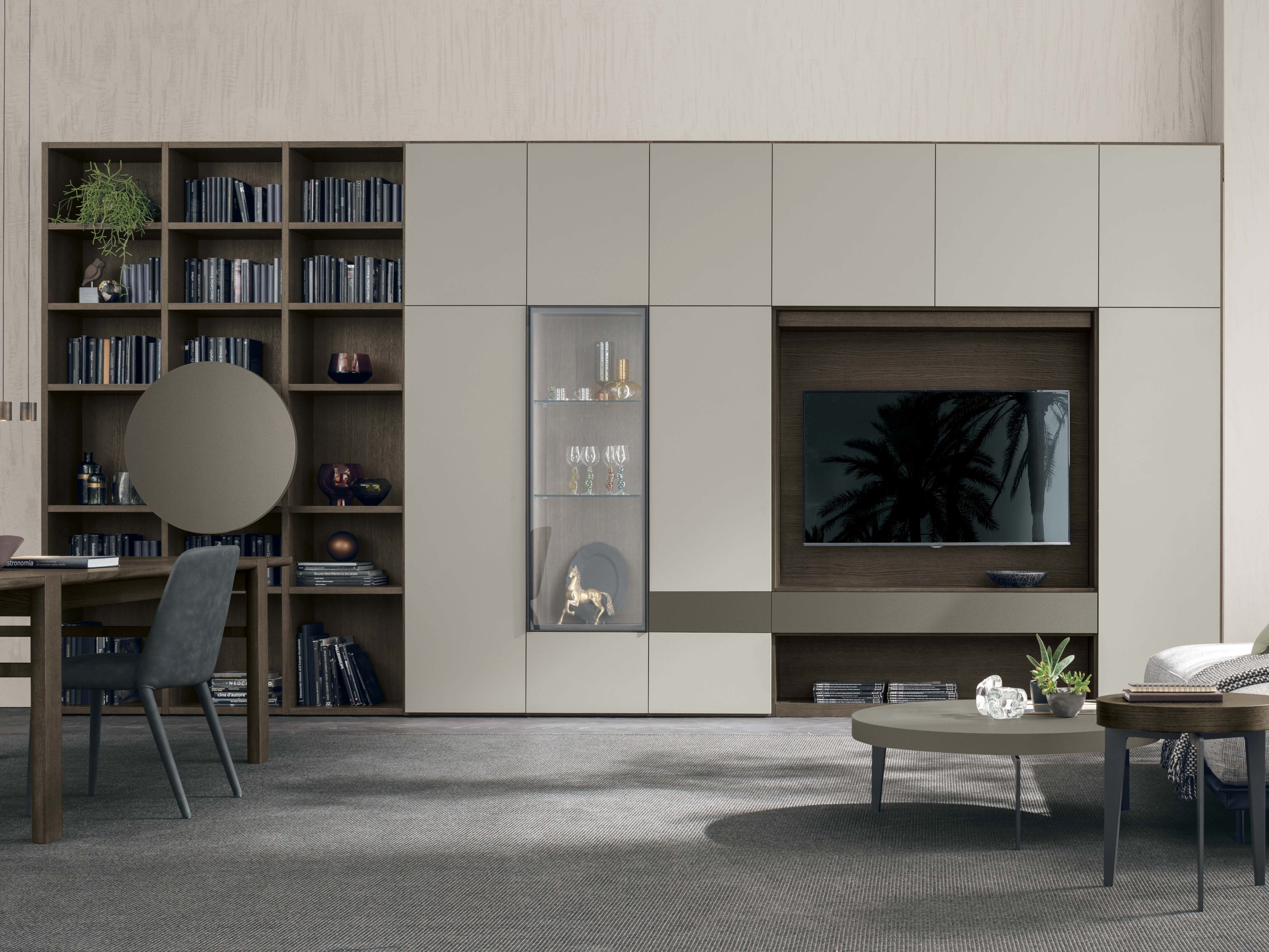 ATLANTE UNIT AT210 Storage wall By Tomasella