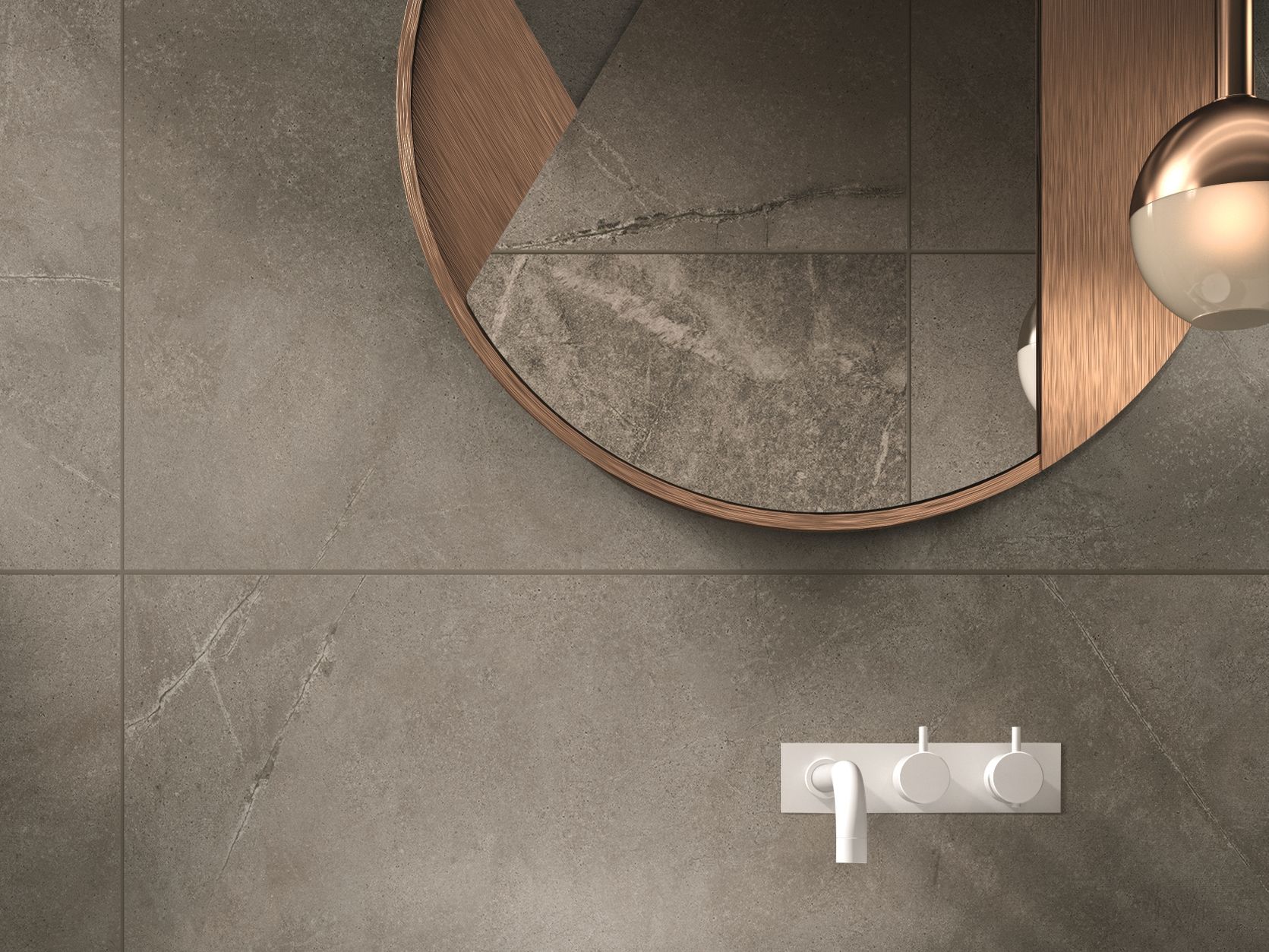 ATLANTIS Porcelain stoneware wall/floor tiles By ABK