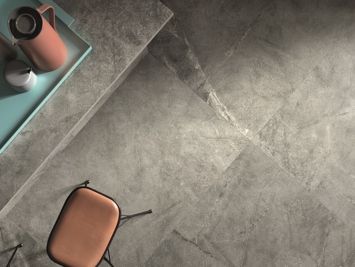 ATLANTIS Porcelain stoneware wall/floor tiles By ABK