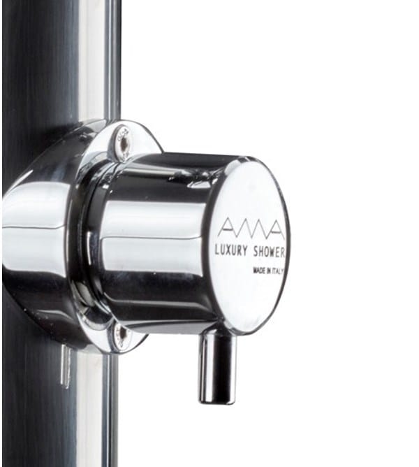 ATLAS | Stainless steel outdoor shower By Ama Luxury Shower