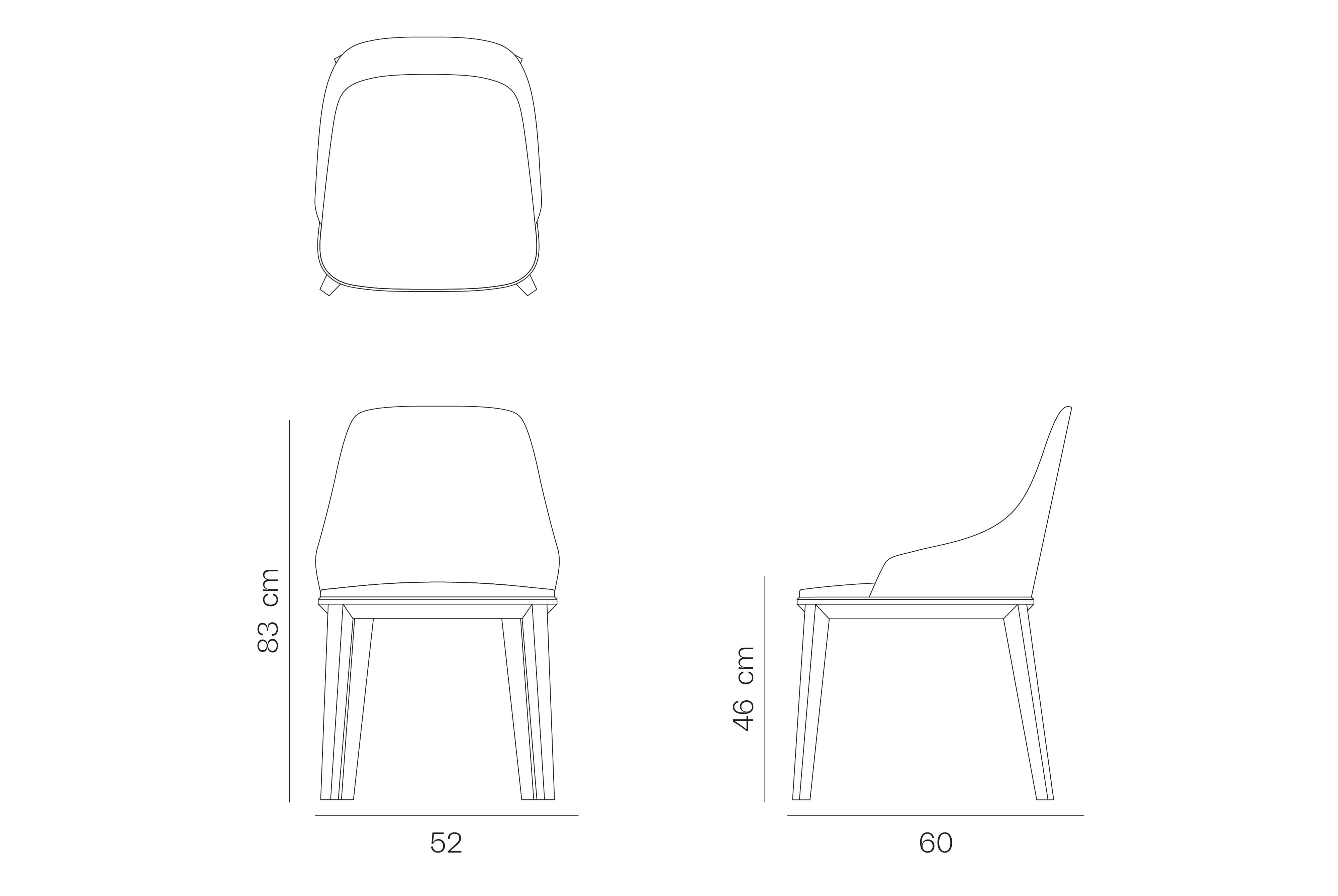 ATLAS Upholstered chair By PARLA | design Betül İnci