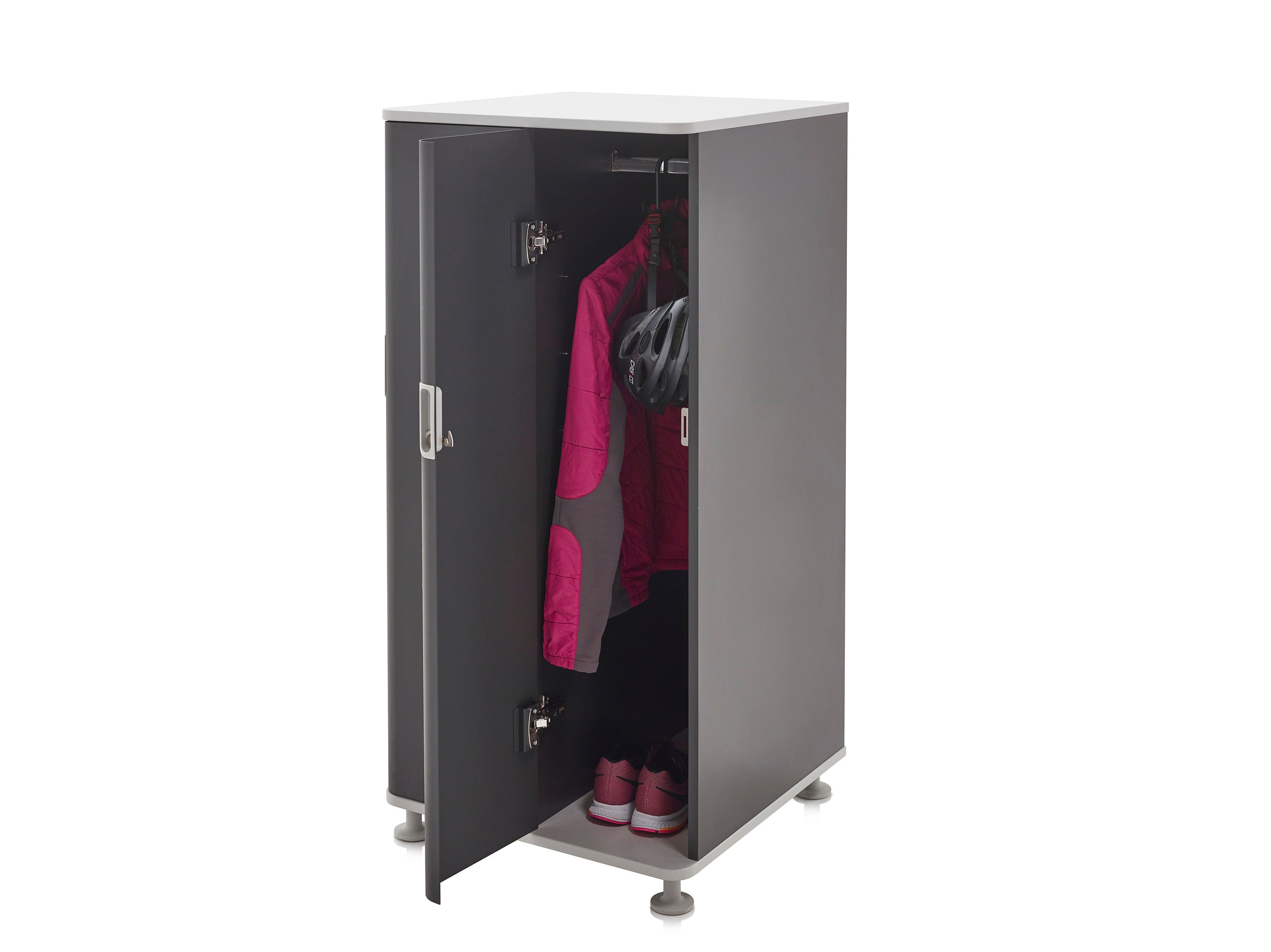 ATLAS STORAGE Office storage unit with hinged doors By Herman Miller ...