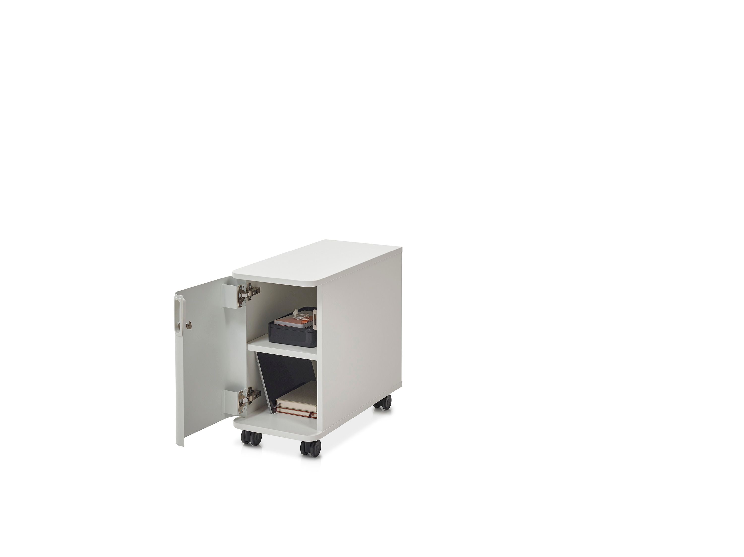 ATLAS STORAGE Office storage unit with hinged doors By Herman Miller ...