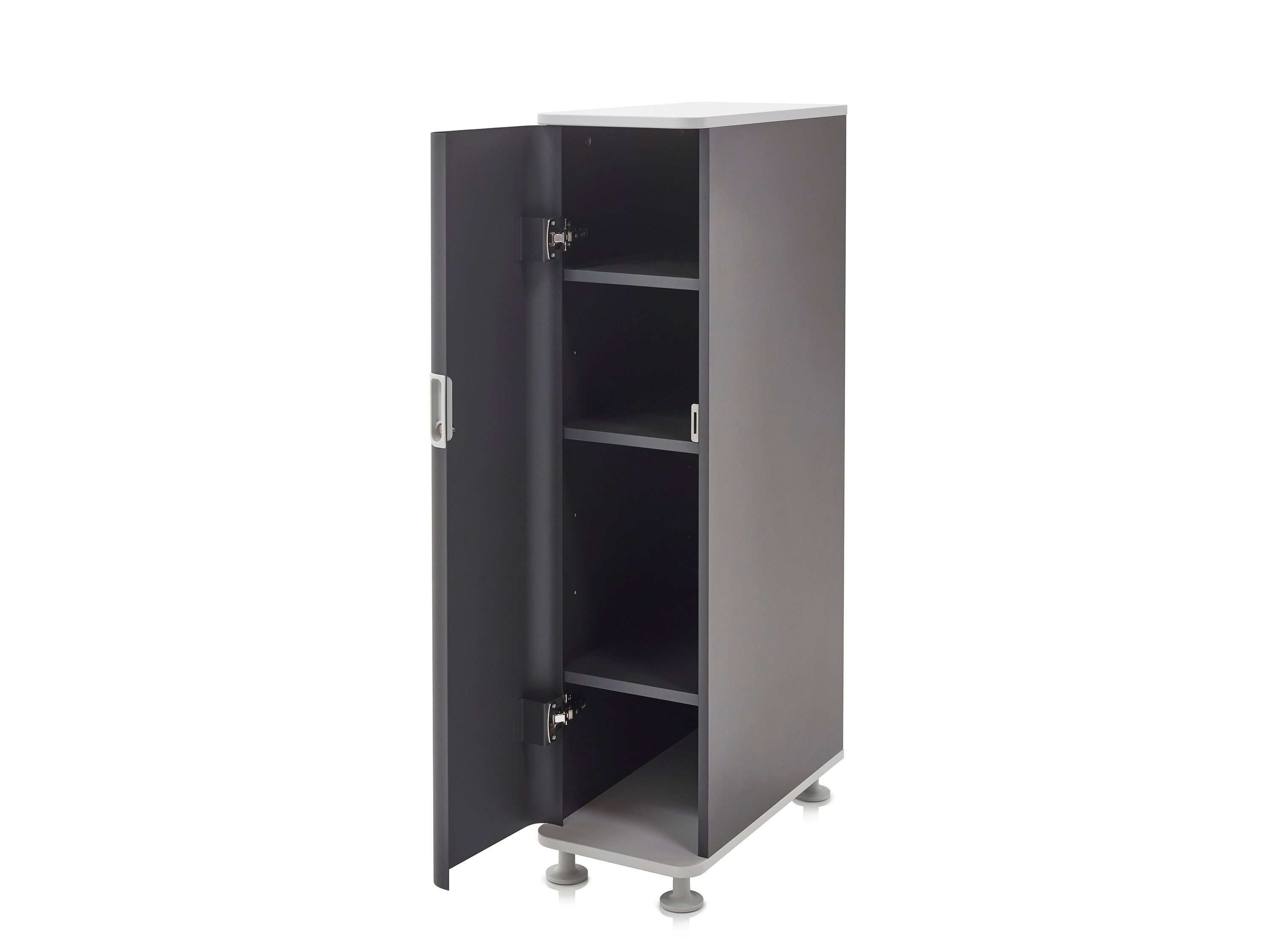 ATLAS STORAGE Office storage unit with hinged doors By Herman Miller ...