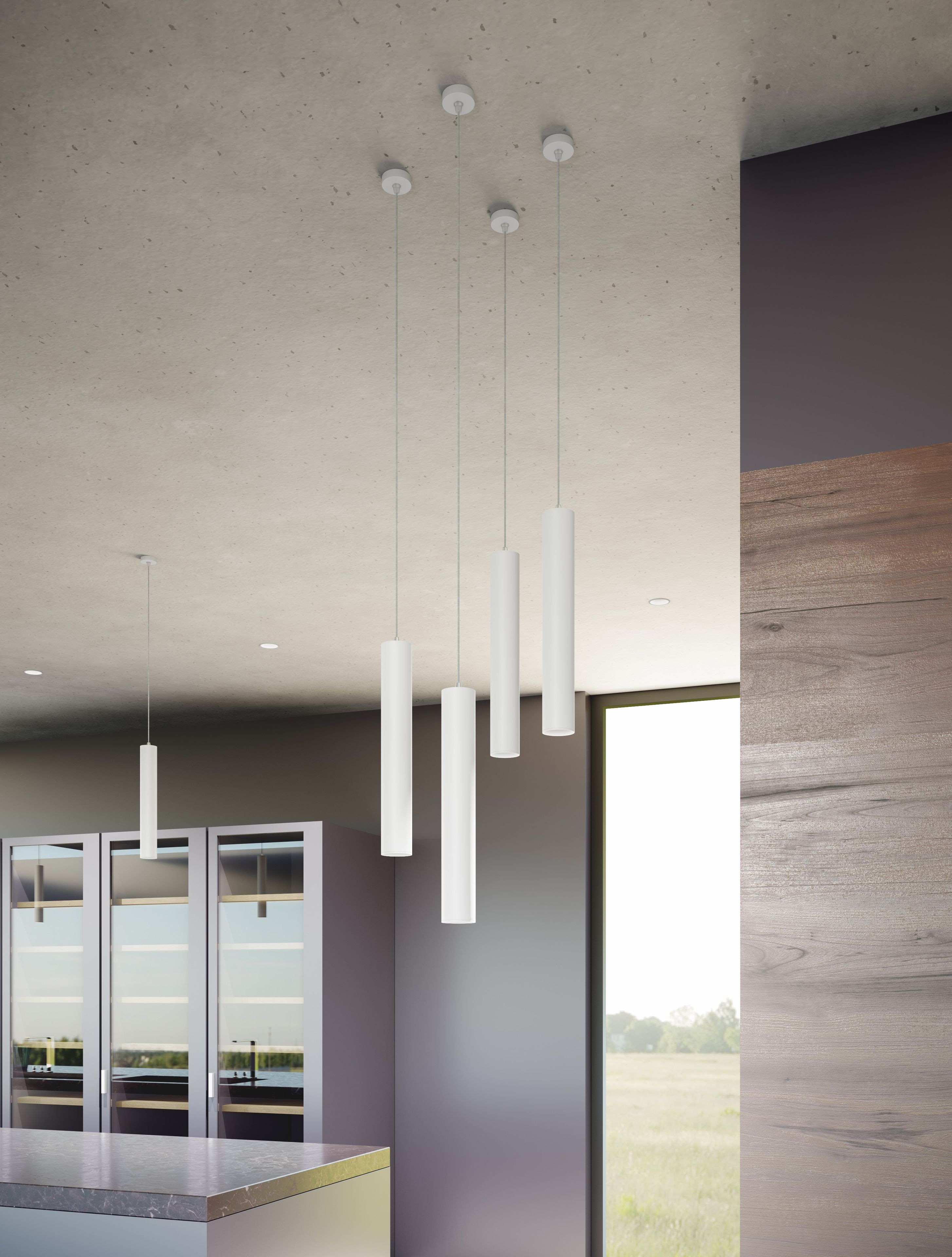 ATMOS | Aluminium pendant lamp Aluminium pendant lamp By BENEITO FAURE