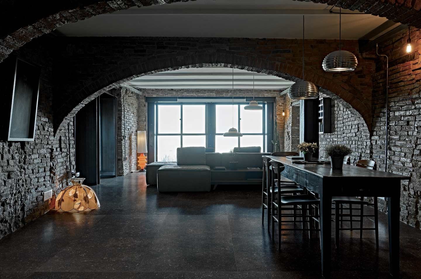 Porcelain stoneware wall/floor tiles with stone effect ATMOSPHÈRES DE ...