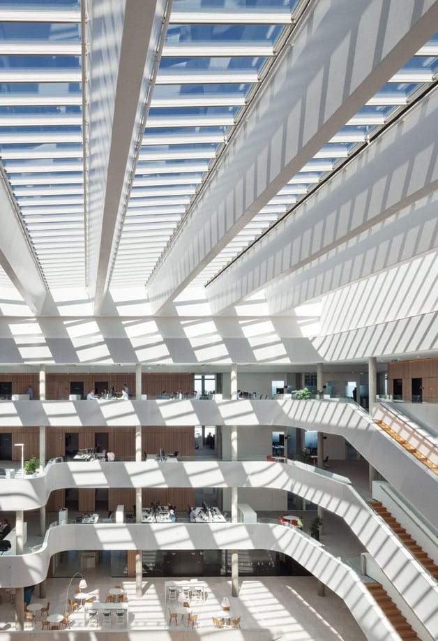 Glass and steel roof window ATRIUM LONGLIGHT/RIDGELIGHT By Velux ...