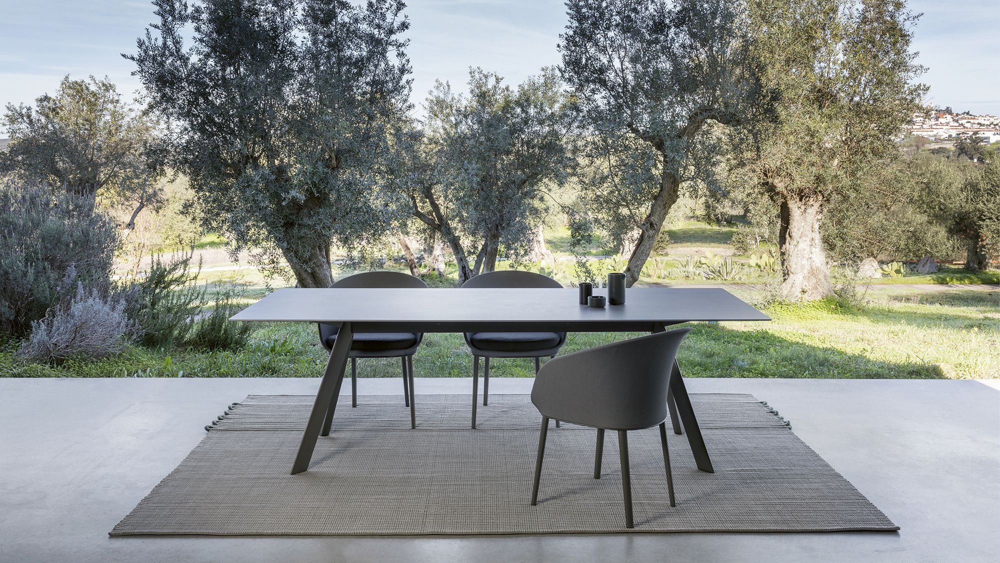 ATRIVM | Rectangular table Rectangular garden table By EXPORMIM | design Manel Molina