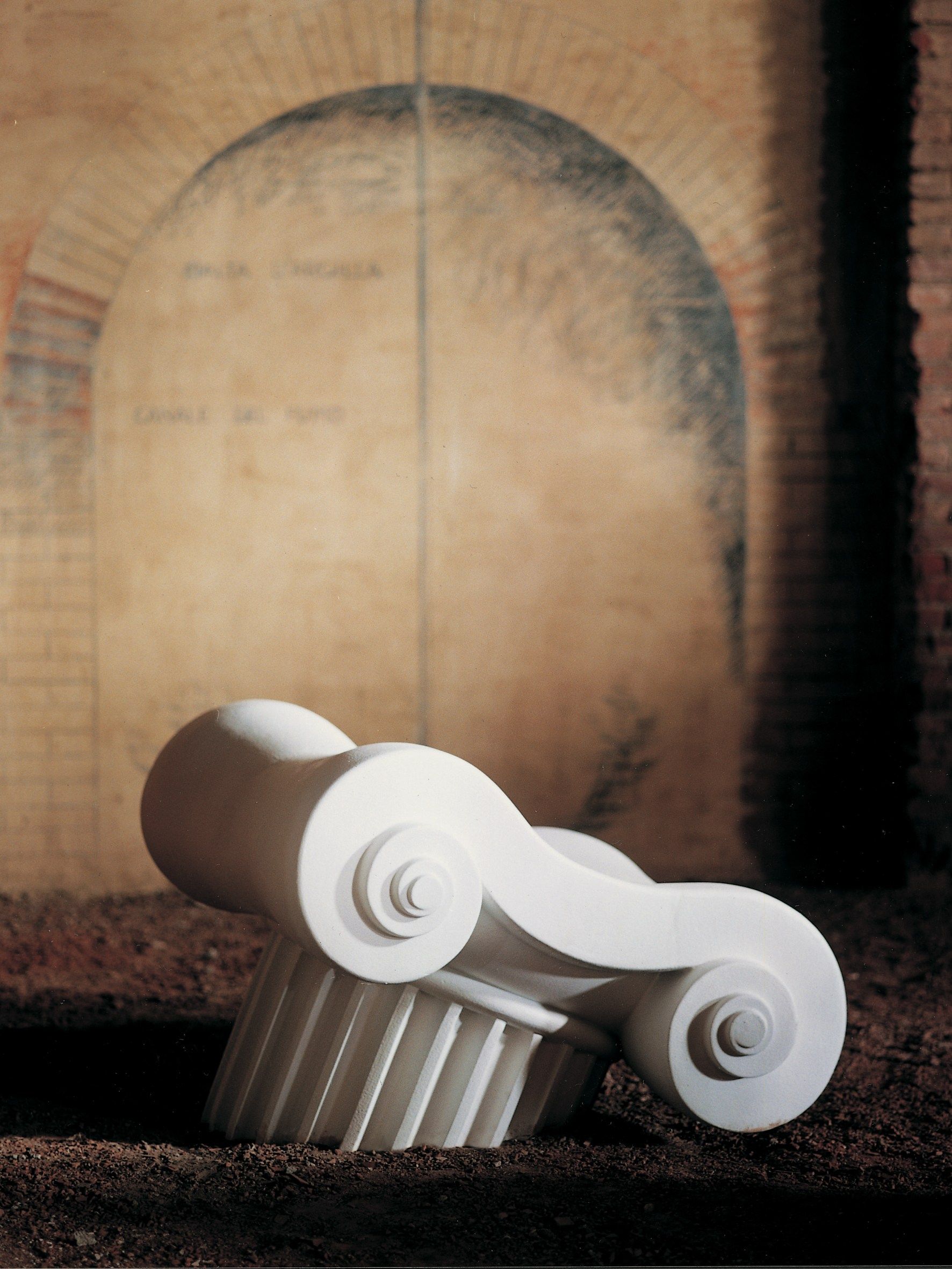 Polyurethane easy chair ATTICA By Gufram design Studio65