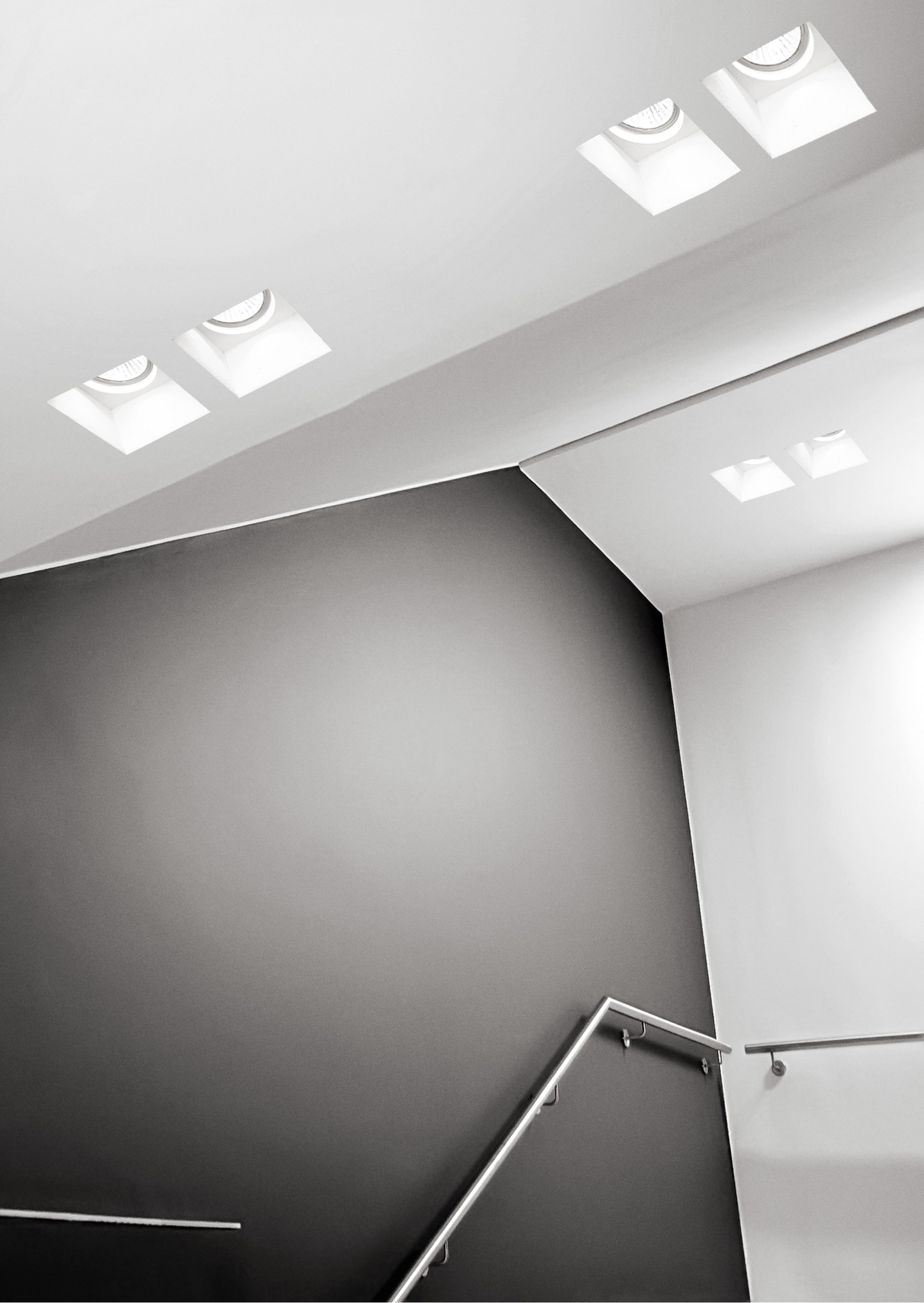 Multiple recessed plaster spotlight for false ceiling ATTICA TWIN By ...