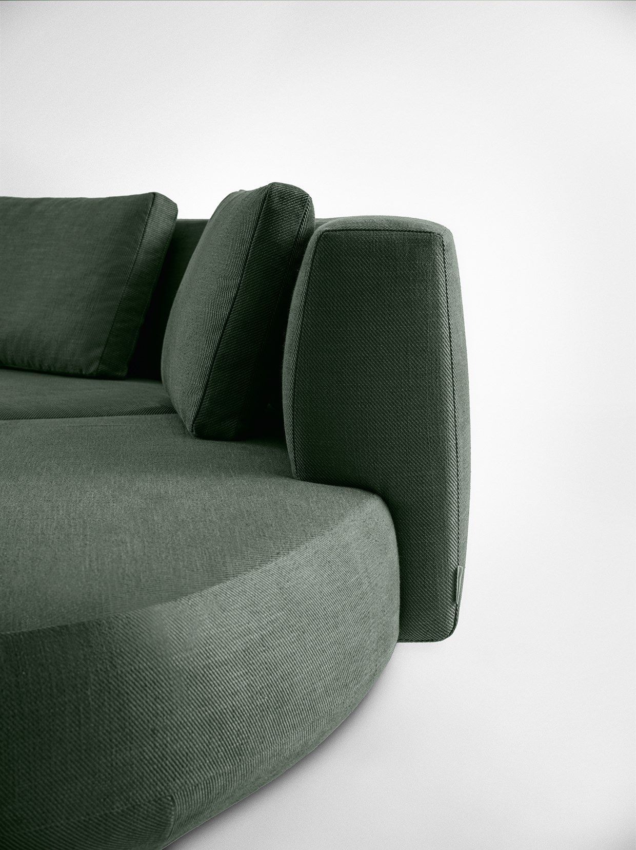 AUDREY MOTION Sectional fabric sofa By Gallotti&Radice | design Massimo ...