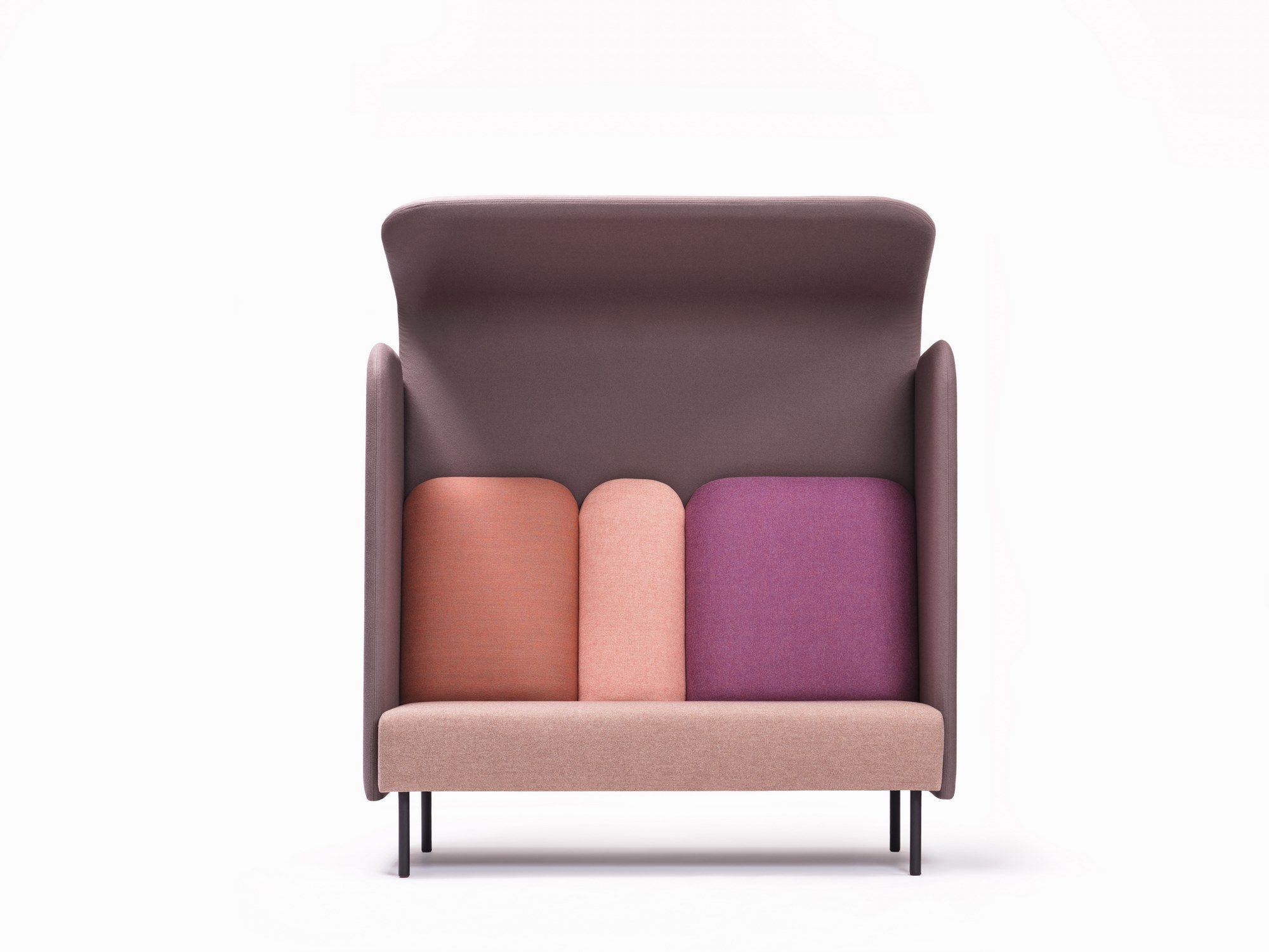 AUGUST Sound absorbing office sofa / office booth By Intuit by Softrend ...