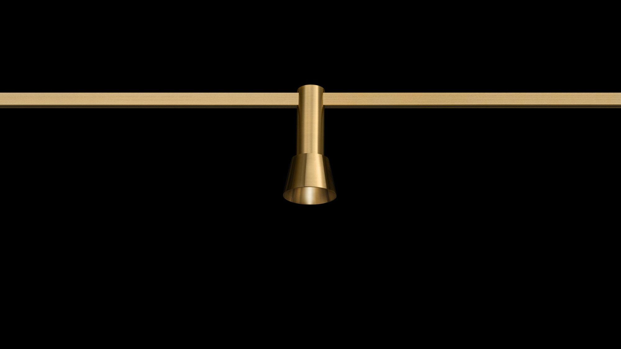 Brass Track-Light AUROOM X By Centrsvet design Dima Loginoff