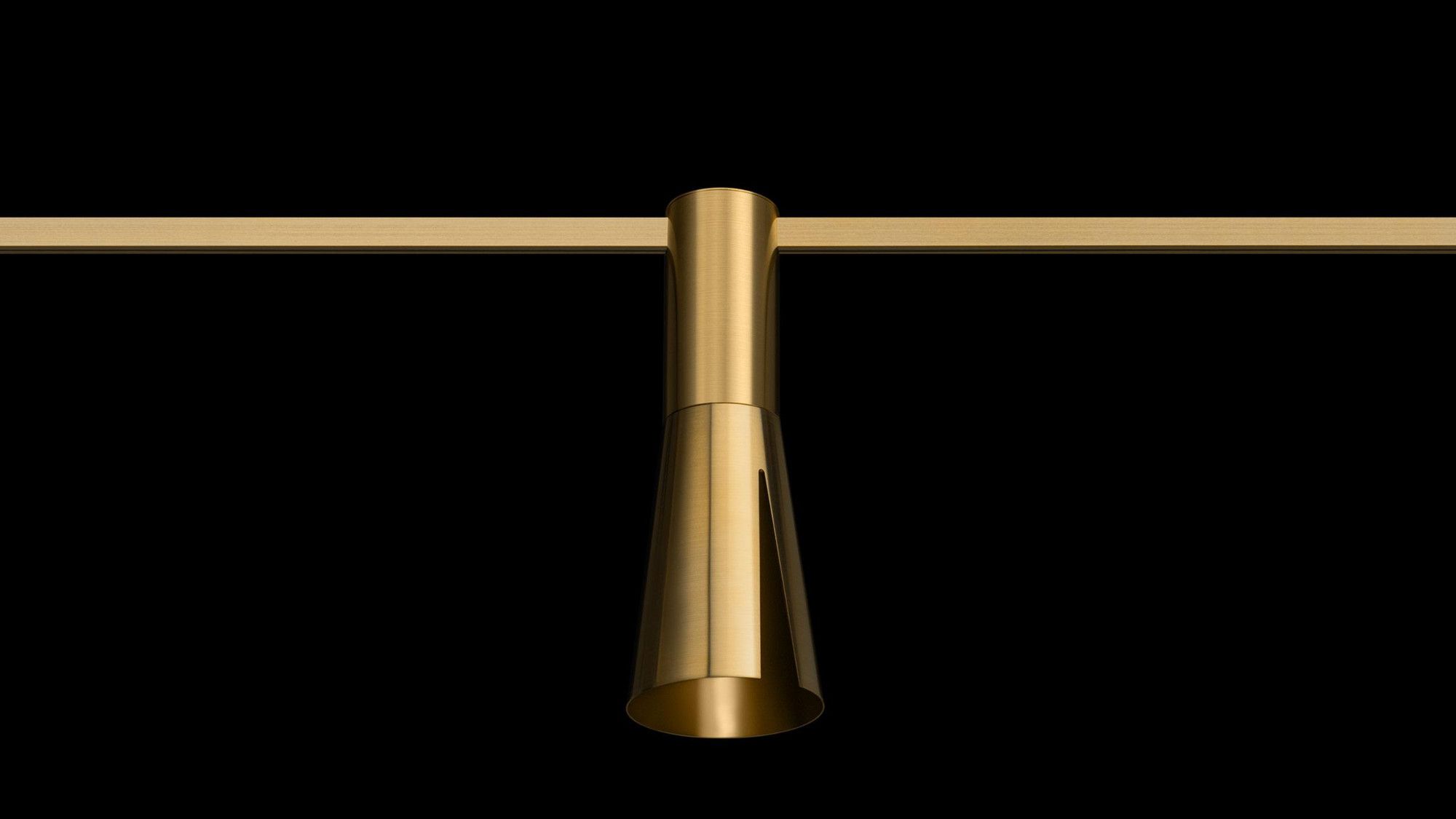 Brass Track-Light AUROOM X By Centrsvet design Dima Loginoff