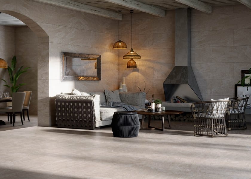Wall/floor tiles with stone effect AUSTIN Austin Collection By Porcelanosa