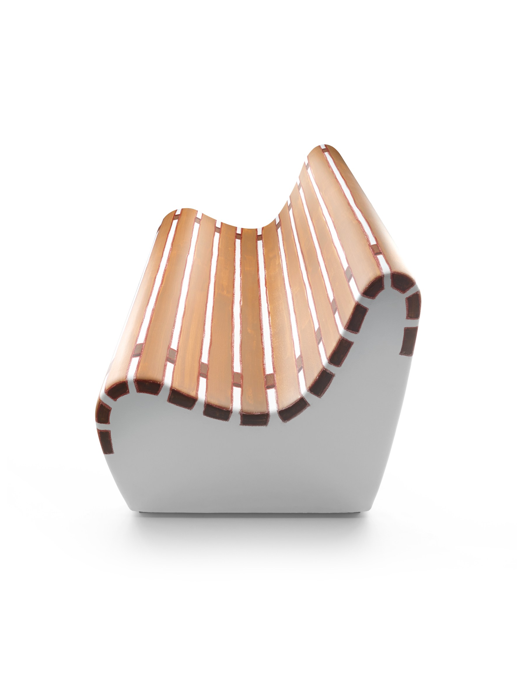 Polyurethane sofa AUTUMNTIME By Gufram design Valerio Berruti