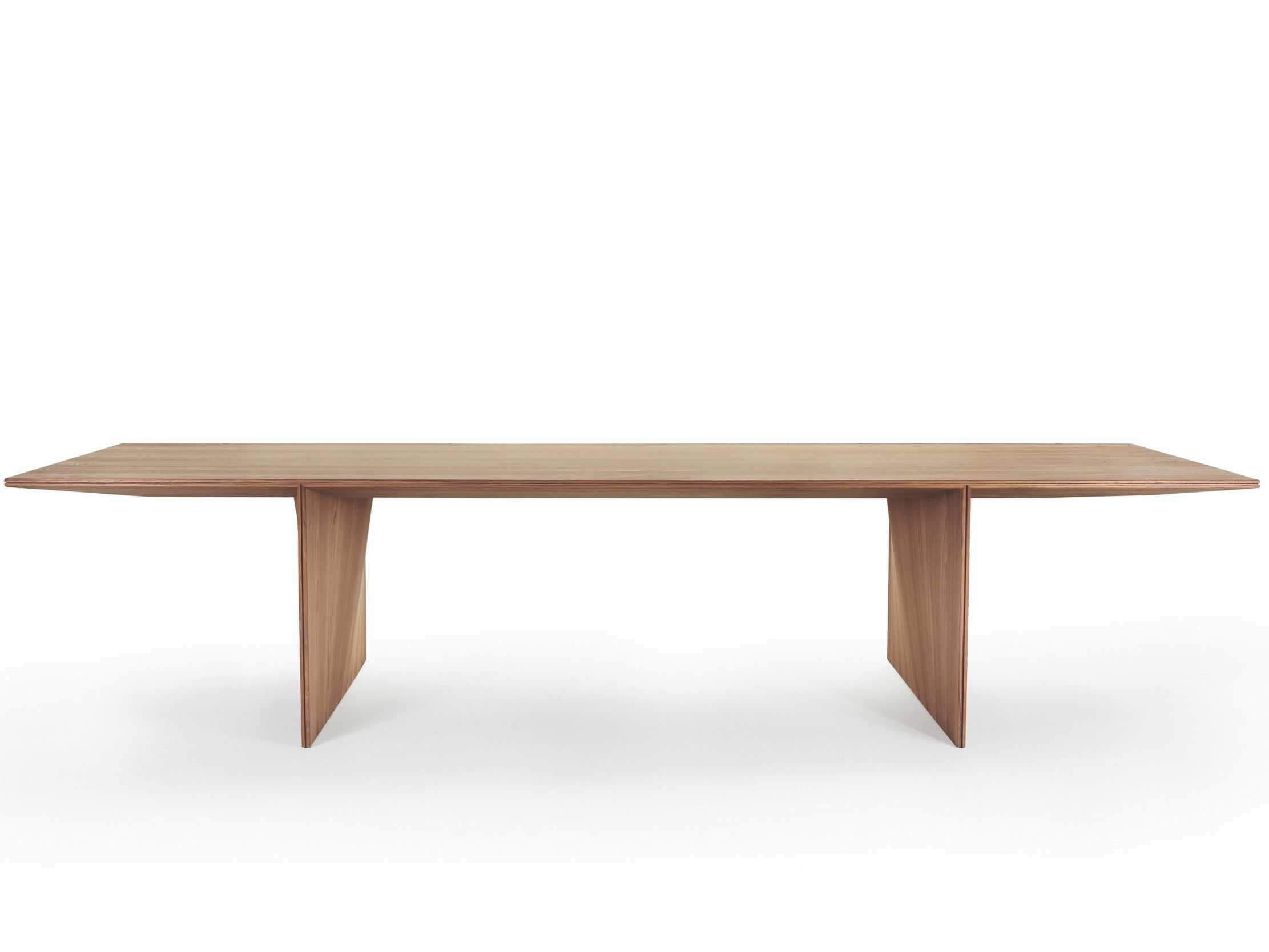 AVA Rectangular wooden table By Molteni & C. | design Foster + Partners
