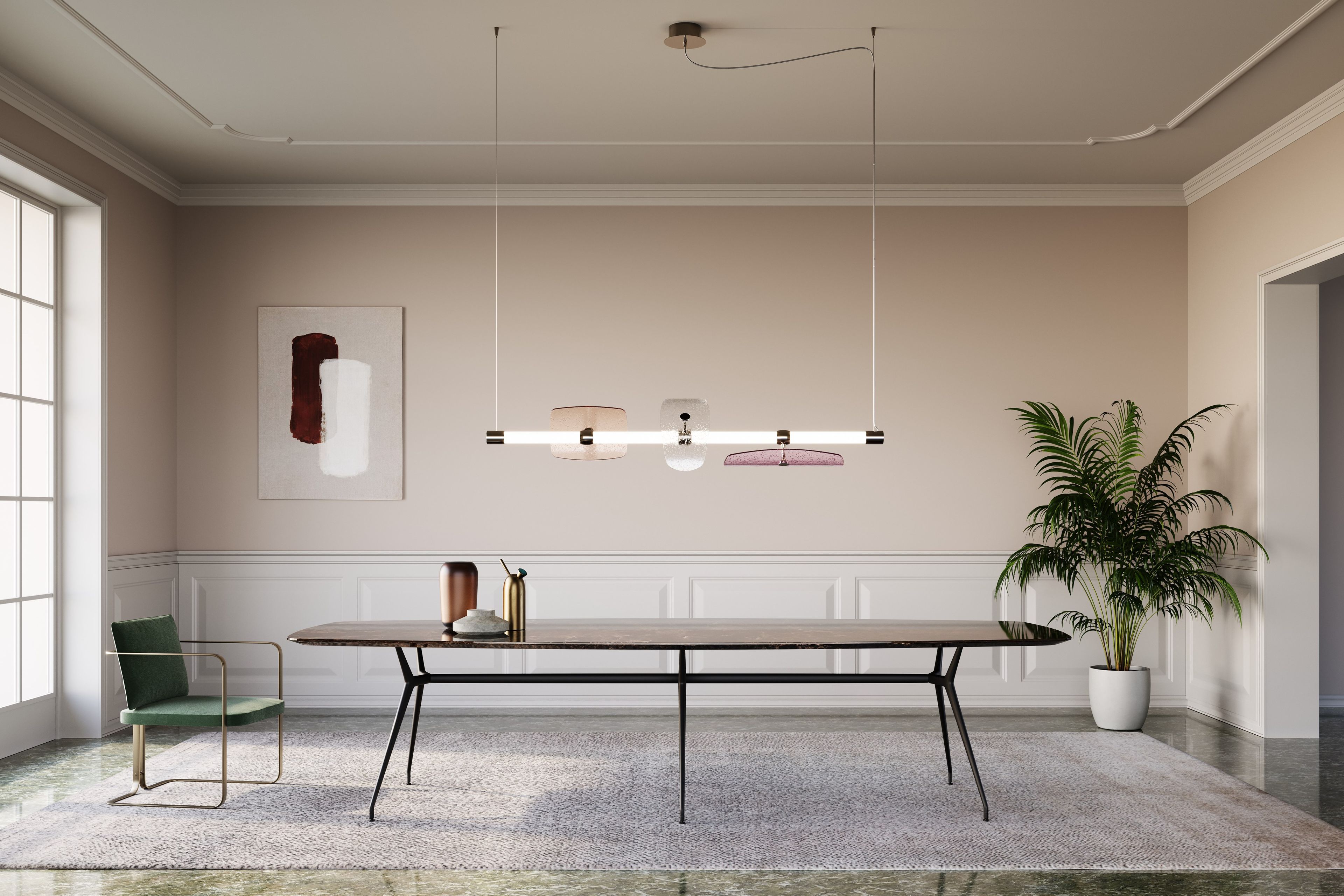 AXI Pendant lamp By Italamp | design Patrick Jouin