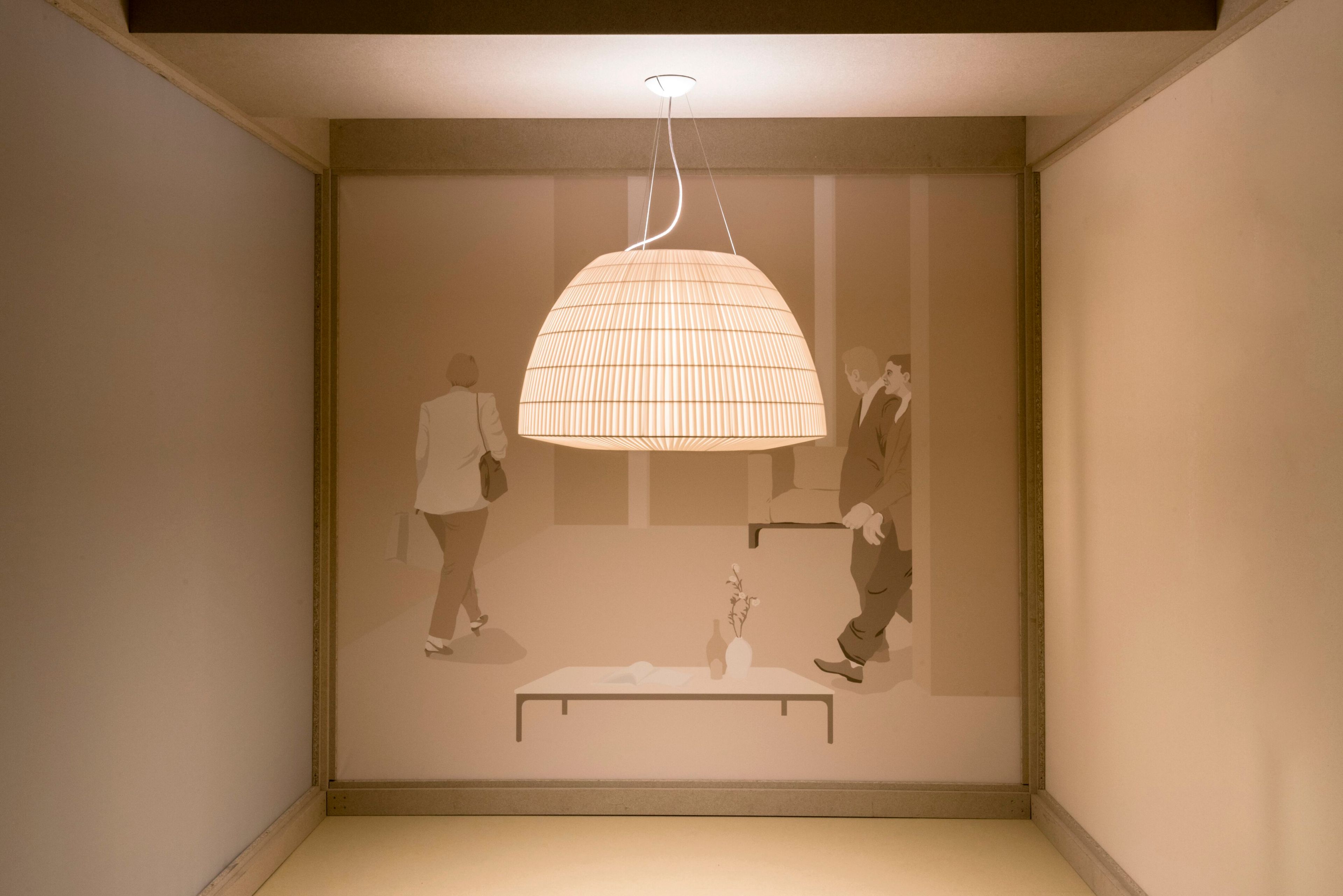 BELL Fabric pendant lamp By AXOLIGHT