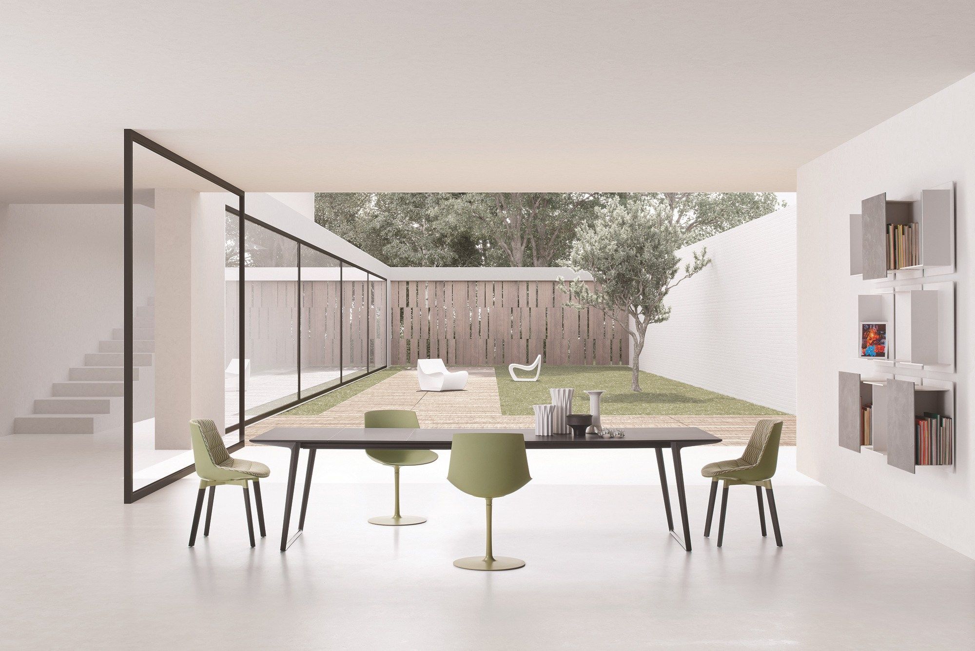 AXY | Fenix-NTM® table Axy Collection By MDF Italia design Claudio Bellini