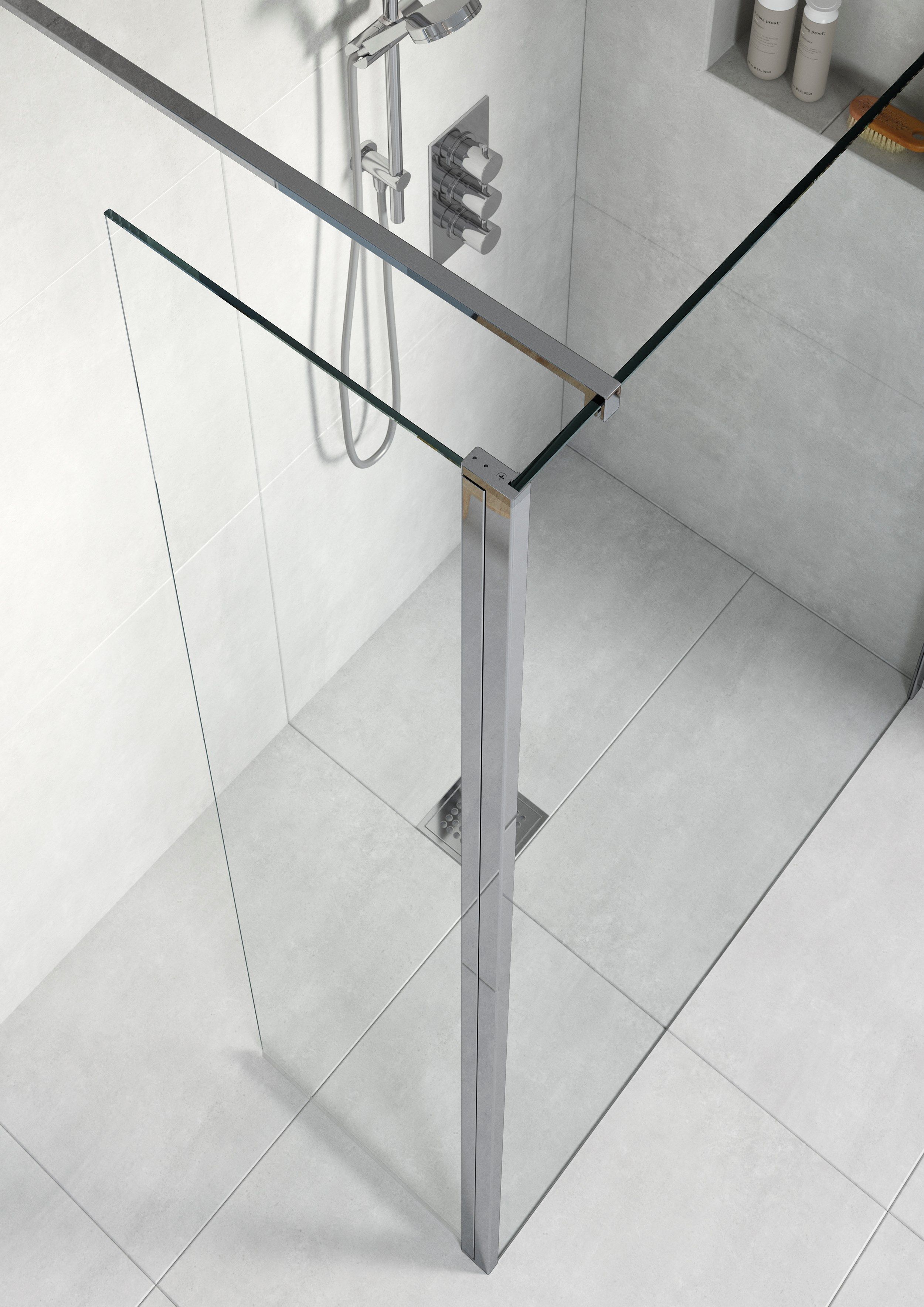 AYO Hassle Free Bespoke Size Custom Walk in shower By Flair Showers ...