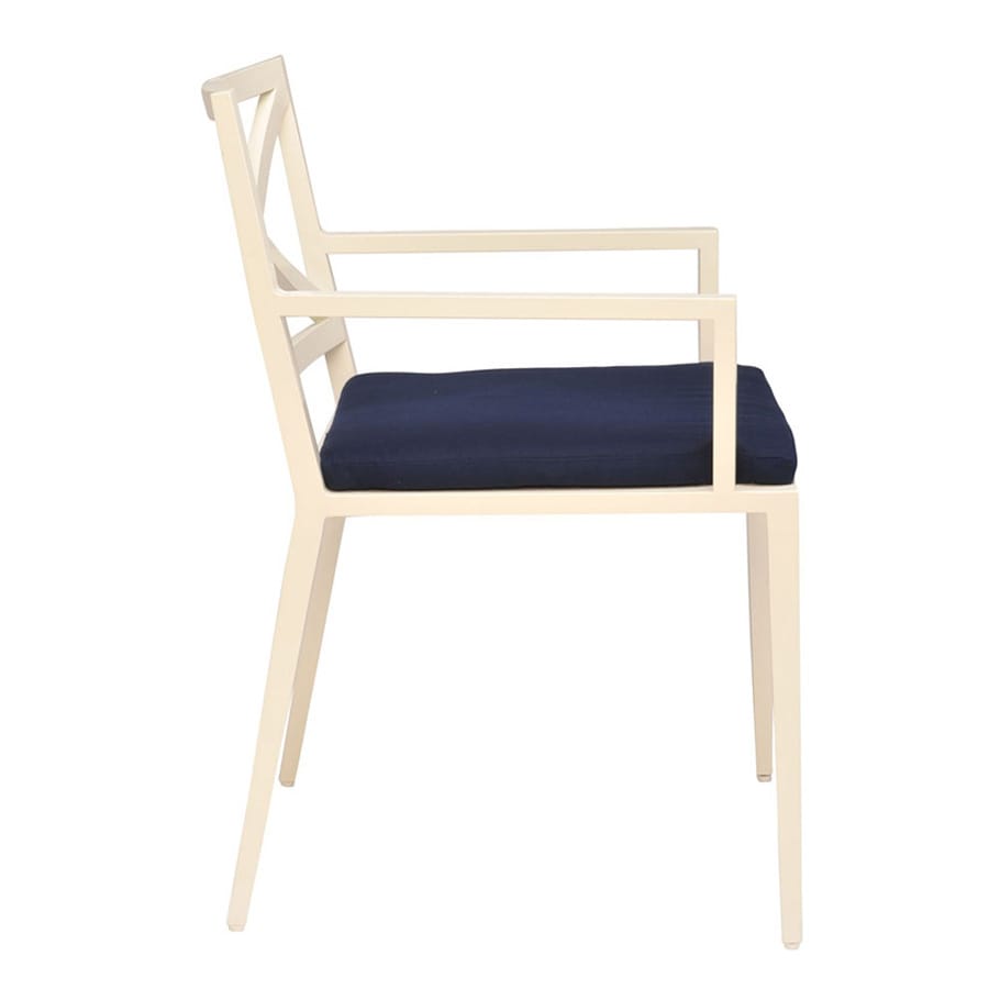AZIMUTH CROSS | Chair with armrests By JANUS et Cie design Michael ...