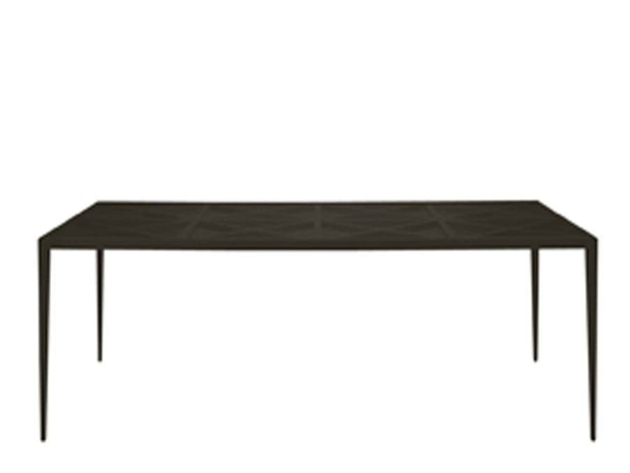 AZIMUTH CROSS | Rectangular table By JANUS et Cie design Michael Vanderbyl