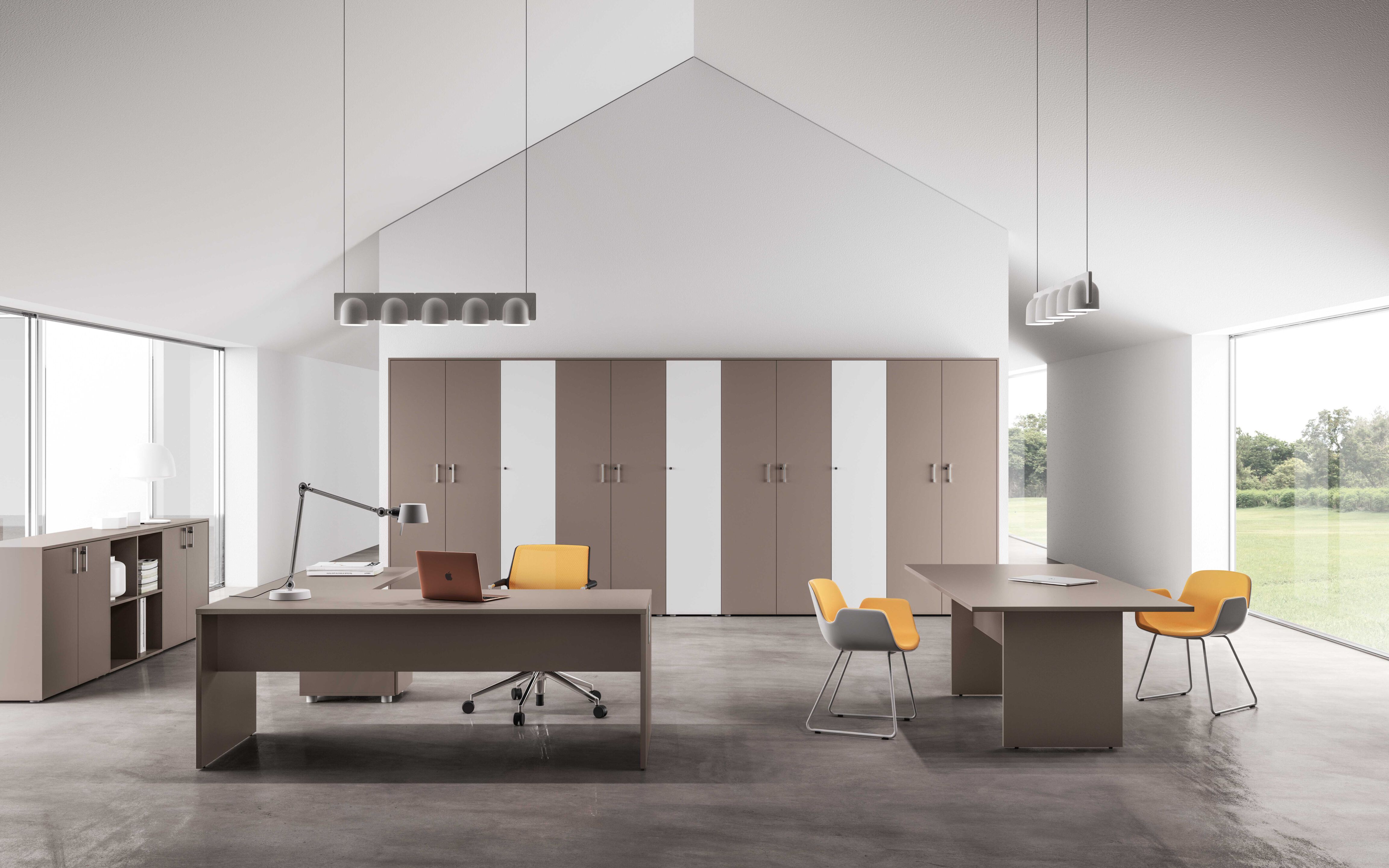 FUNNY - WOODEN SIDE Office desk By About Office