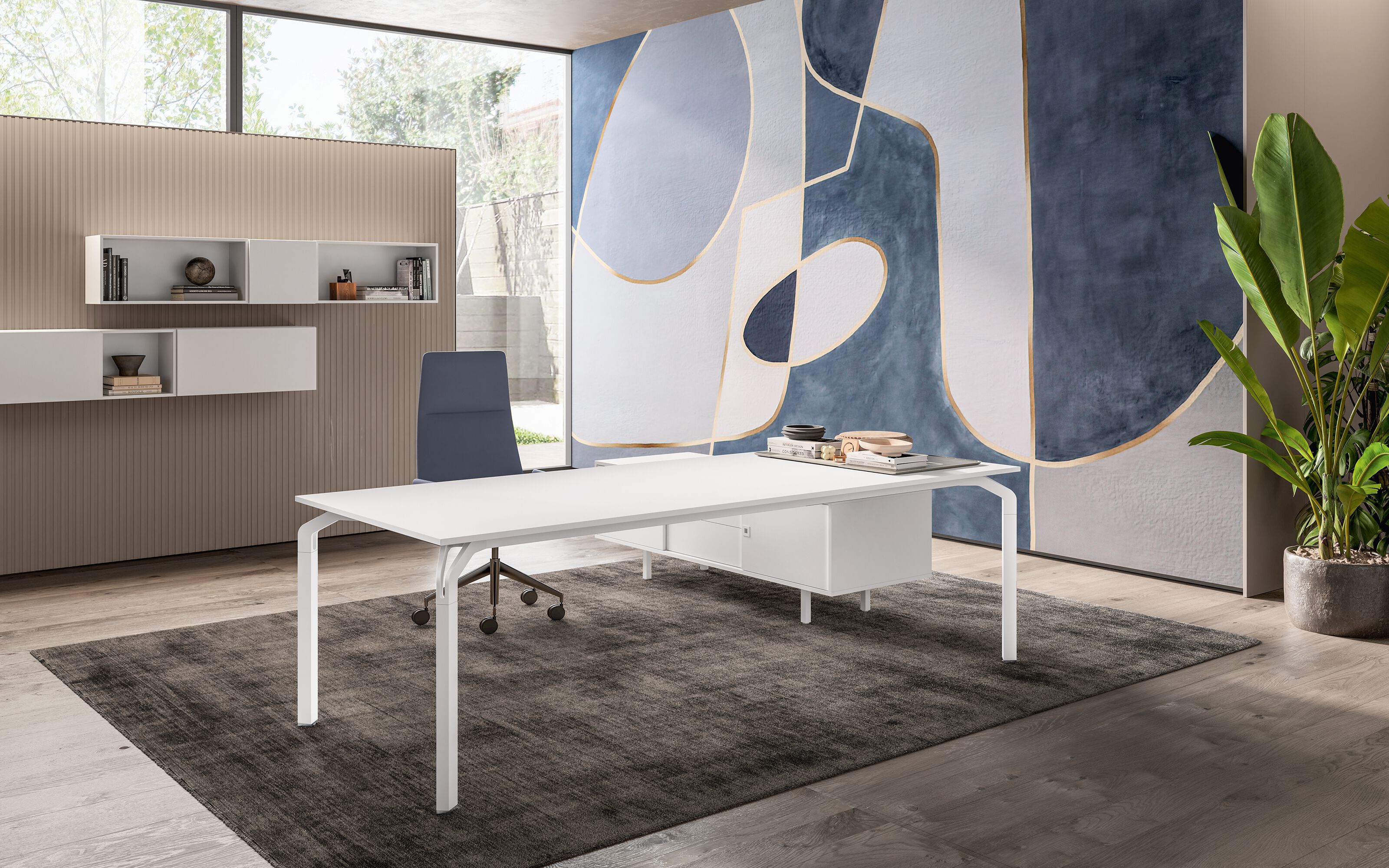 YOGA Wooden office desk / meeting table By About Office