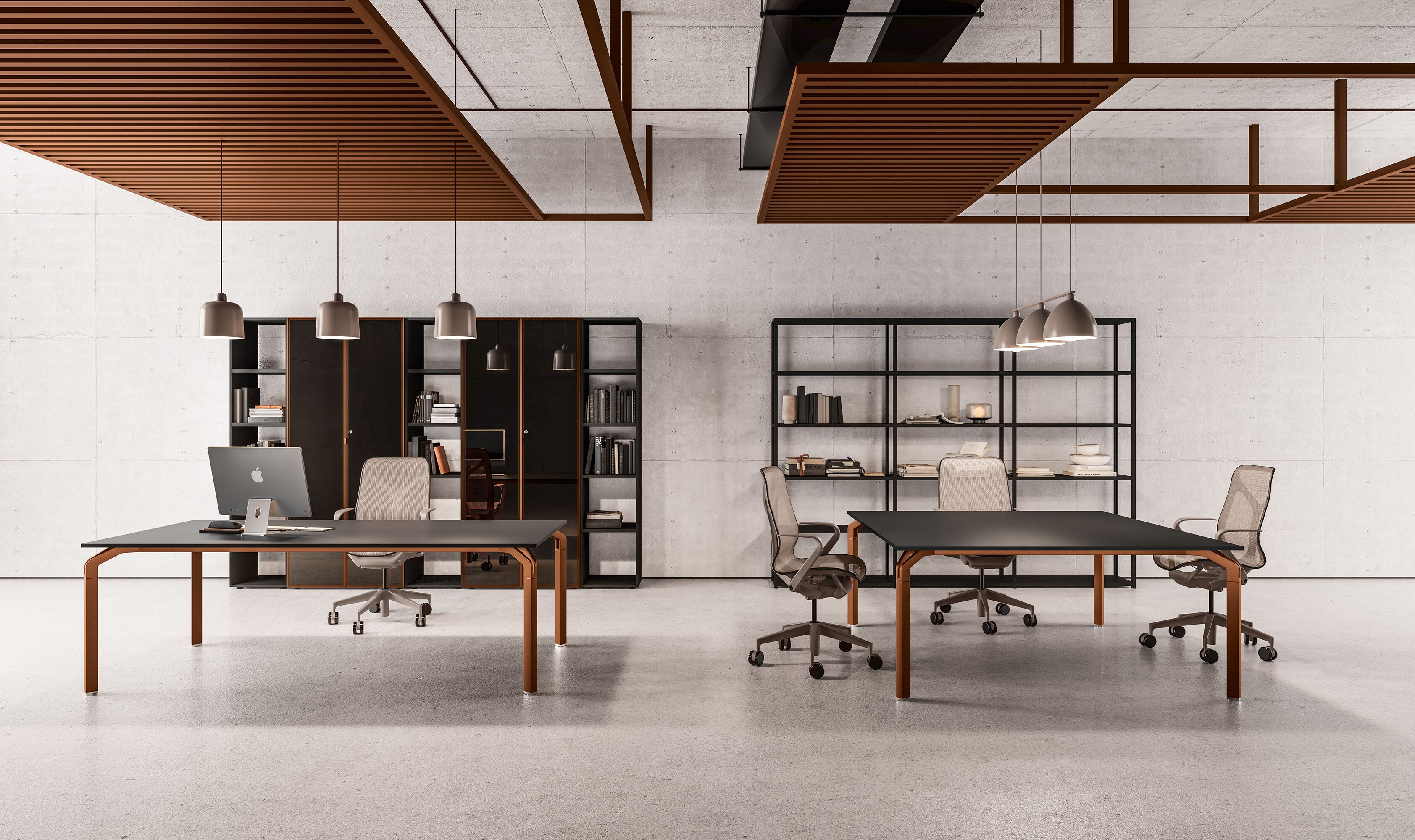 YOGA Wooden office desk / meeting table By About Office
