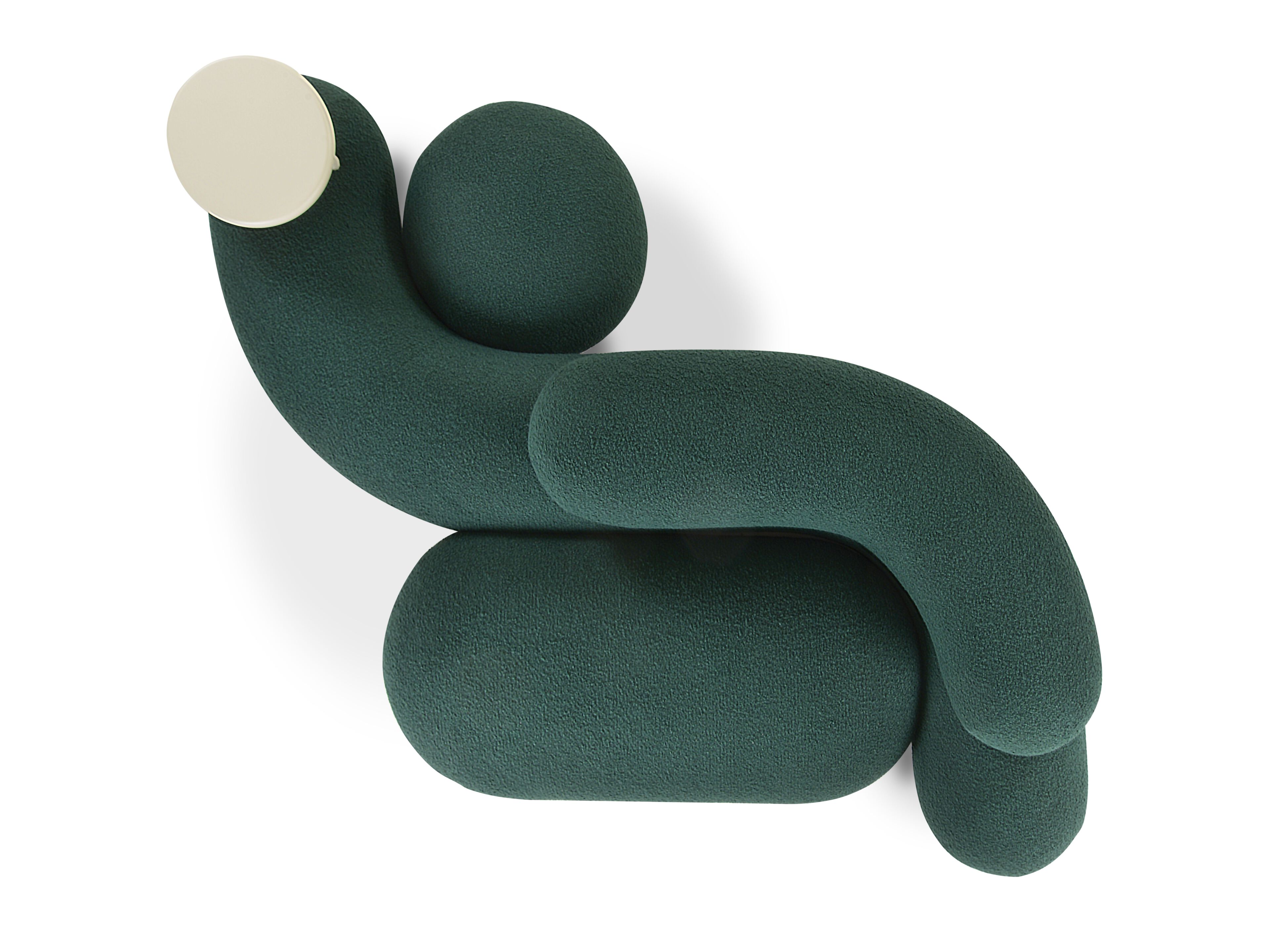 NEFELIBATA 1 Modular expanded polyurethane sofa By Adrenalina