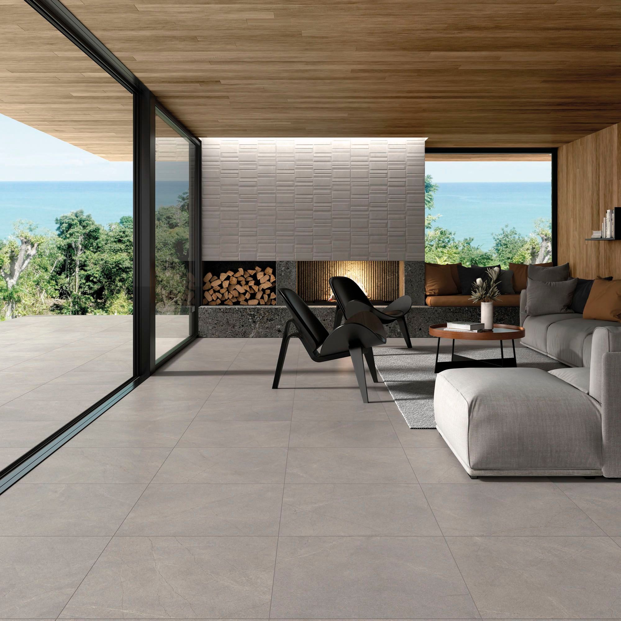 MAGMA Porcelain stoneware wall/floor tiles with stone effect By Aleluia Cerâmicas