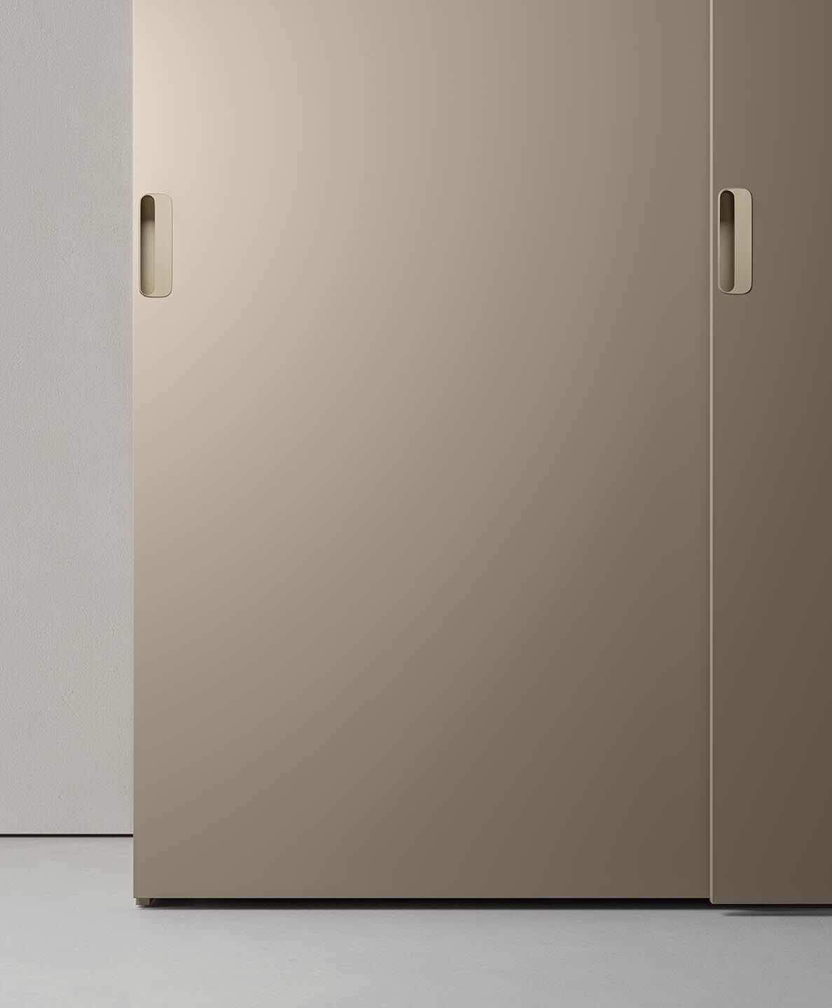 POKER - EVEN SLIDING DOOR, IM HANDLE Wardrobe with sliding doors By Alf ...