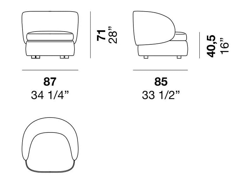 SOBI Armchair By Alf DaFrè