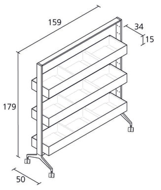 ALINE WORK_J16 Office screen By Alias