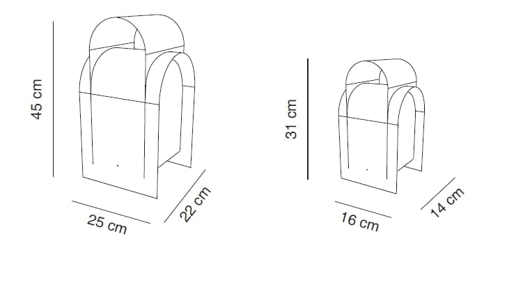 FOLD OUT Outdoor table lamp By Alma light