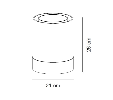 POTLIGHT Table lamp By Alma light