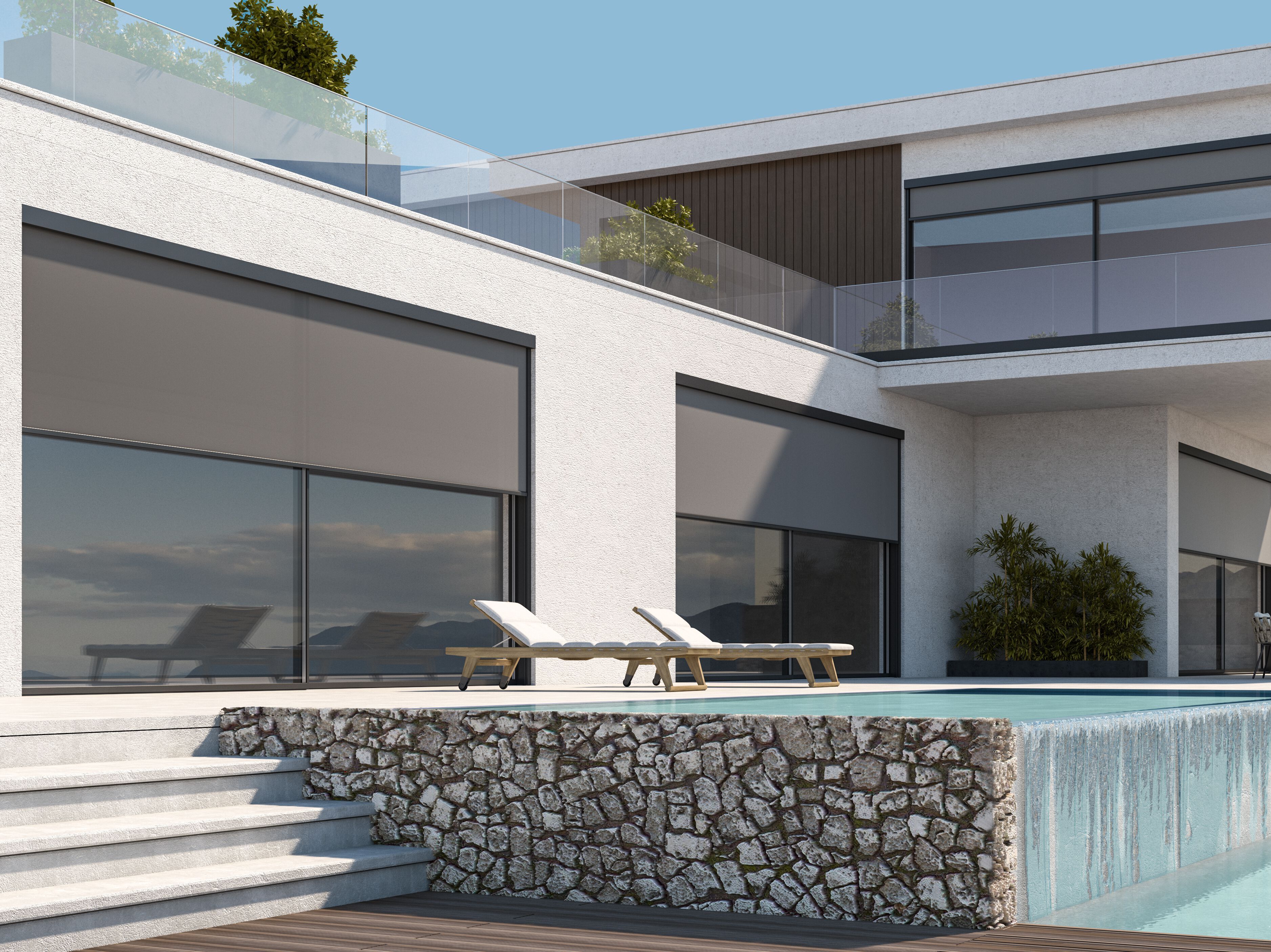 SMARTIA ZIP SCREEN Awning By Alumil